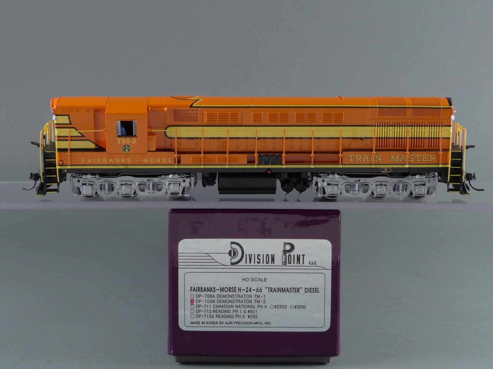 HO Brass Model Train - DP Division Point DEMO FM H-24-66 Trainmaster ...