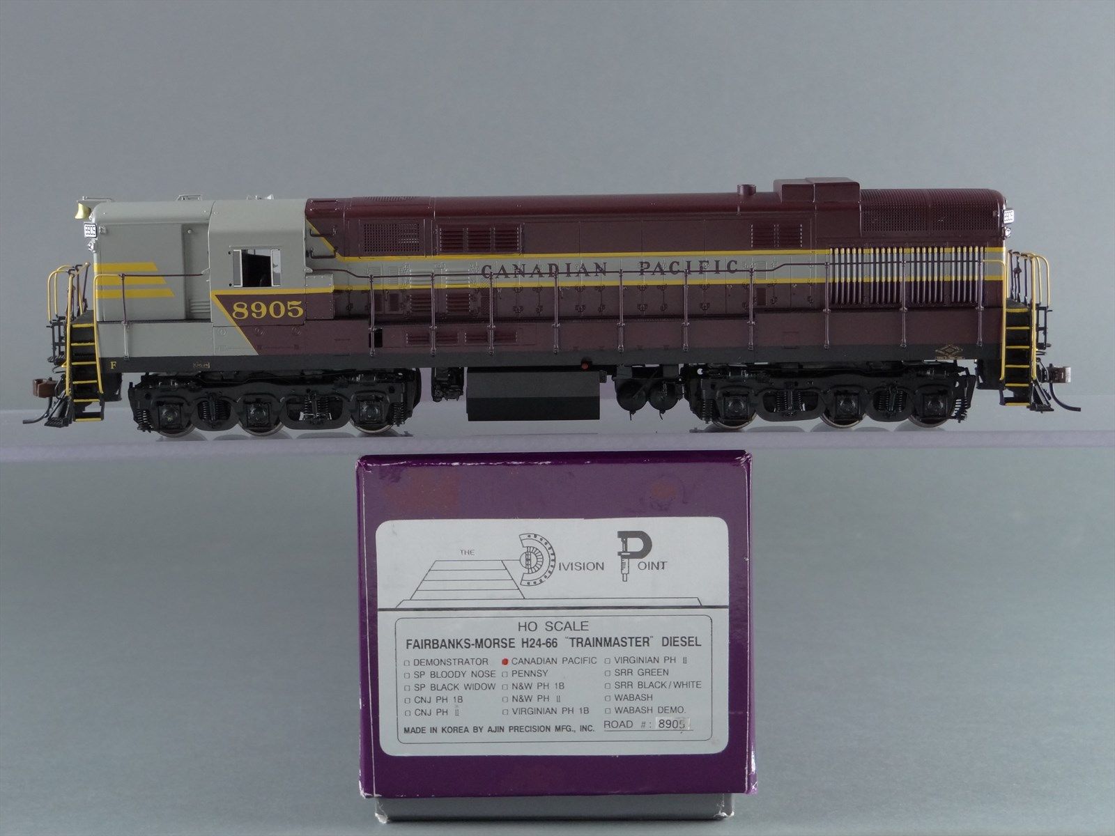 HO Brass Model Train - DP Division Point CPR Canadian Pacific H-24-66 ...
