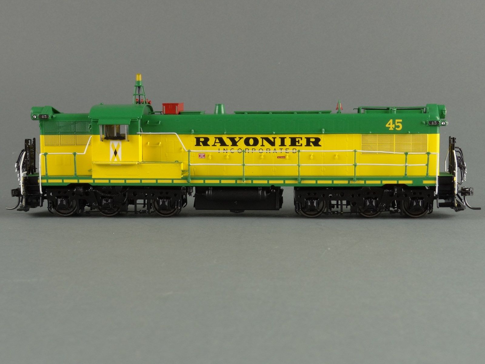 HO Brass Model Train - OMI Overland ITT Rayonier AS-616 Diesel #45