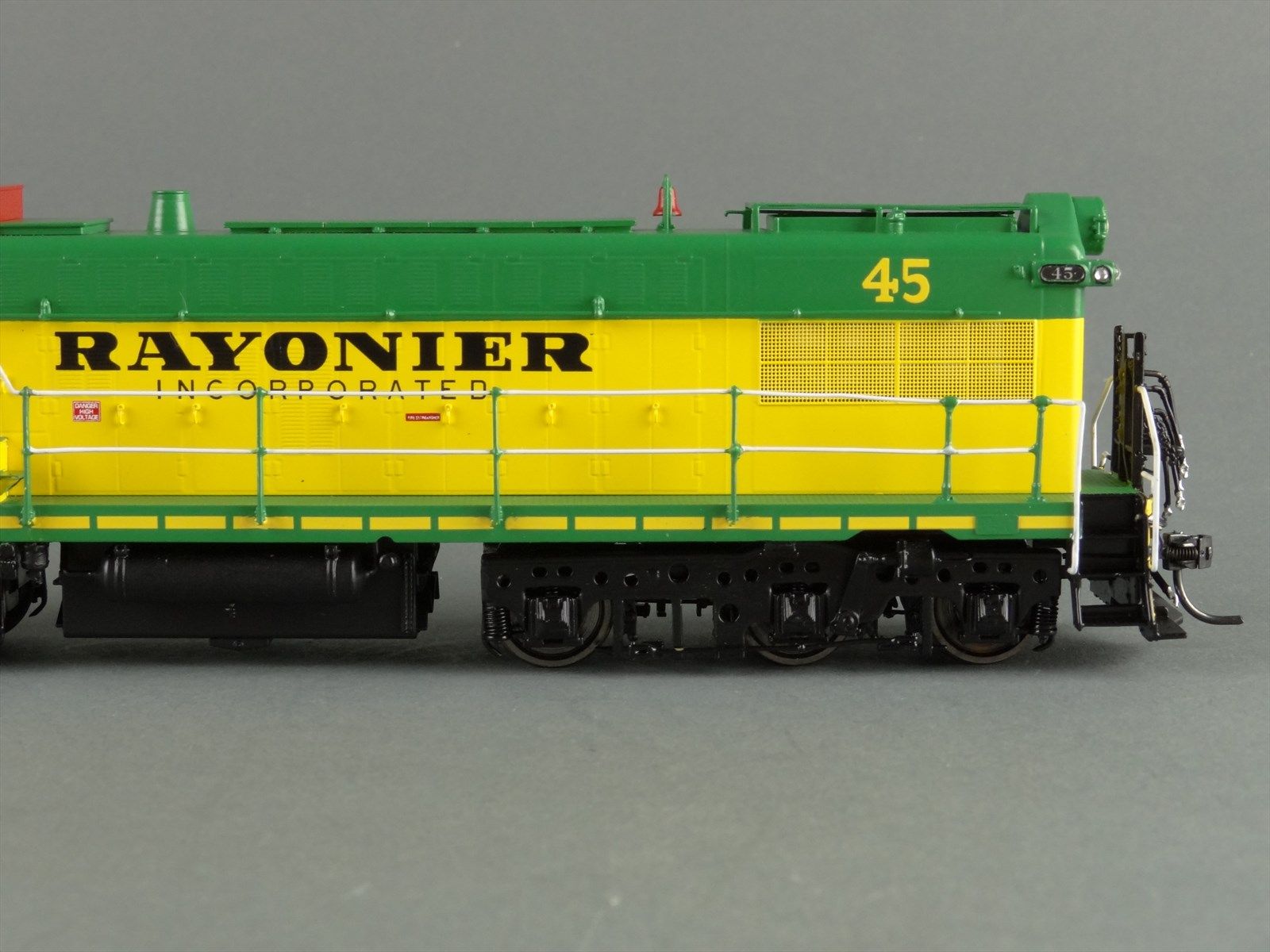 HO Brass Model Train - OMI Overland ITT Rayonier AS-616 Diesel #45