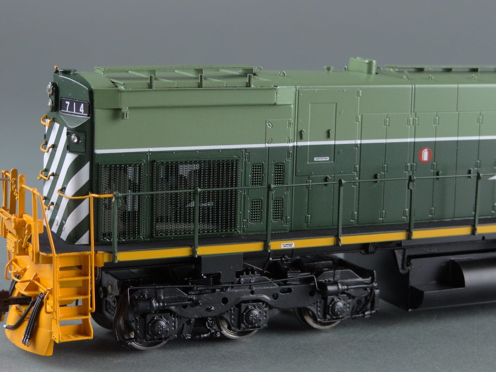 HO Brass Model Train - OMI AA-1168-2 Overland BCR BC Rail M630 Diesel ...