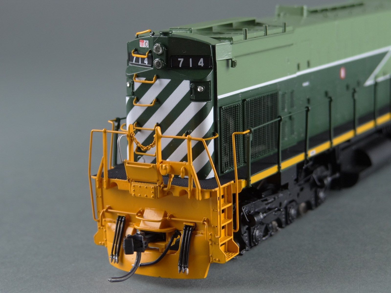 HO Brass Model Train - OMI AA-1168-2 Overland BCR BC Rail M630 Diesel ...