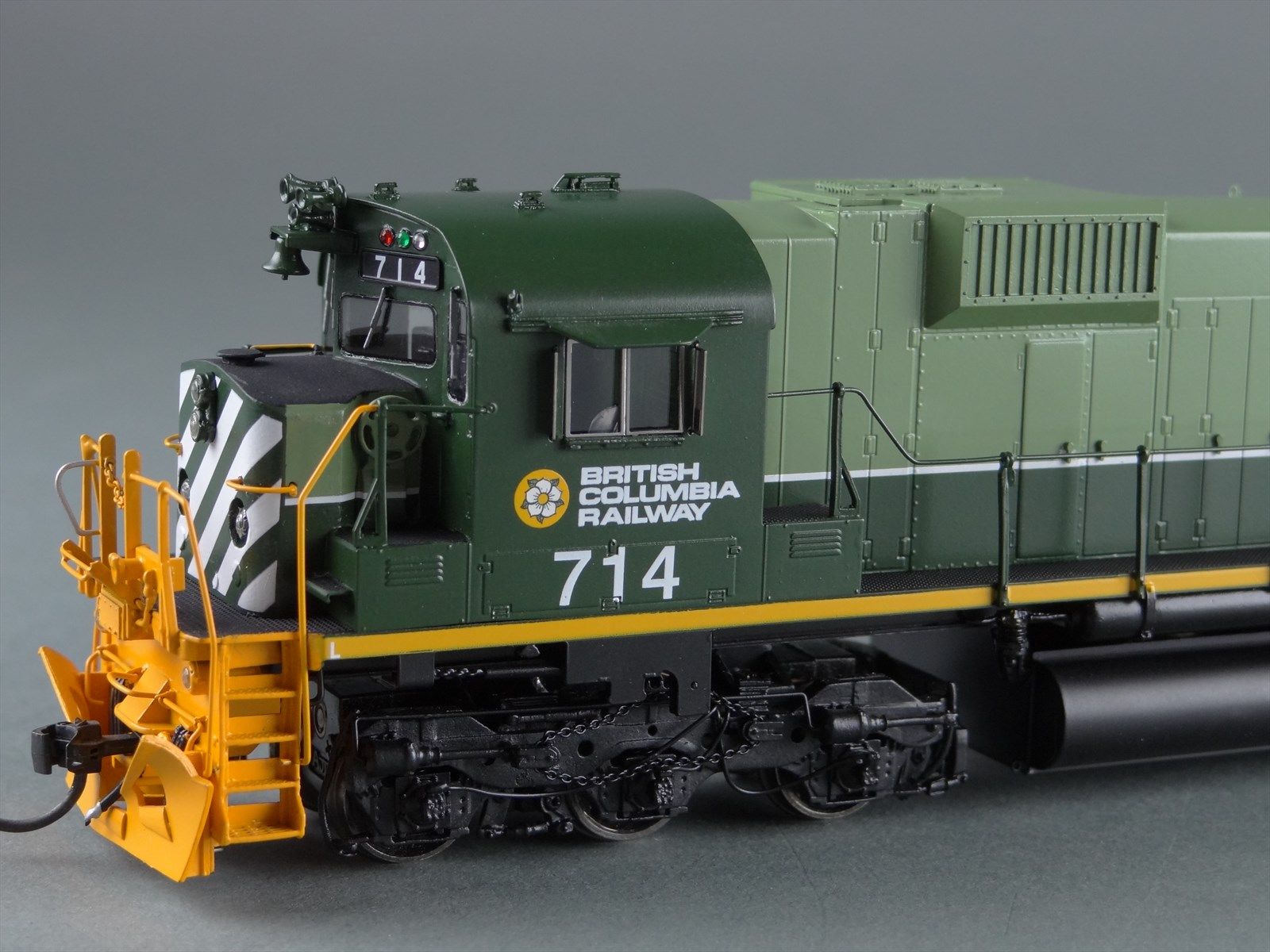 HO Brass Model Train - OMI AA-1168-2 Overland BCR BC Rail M630 Diesel ...