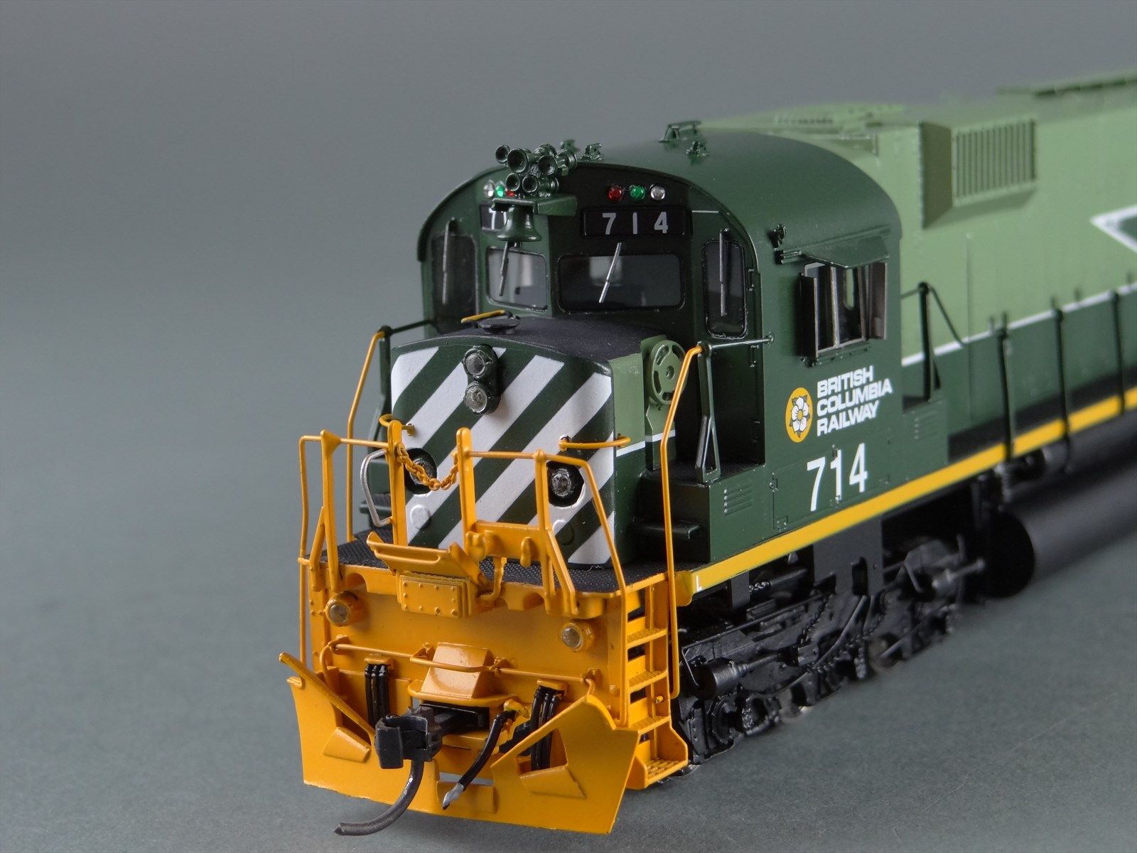 HO Brass Model Train - OMI AA-1168-2 Overland BCR BC Rail M630 Diesel ...