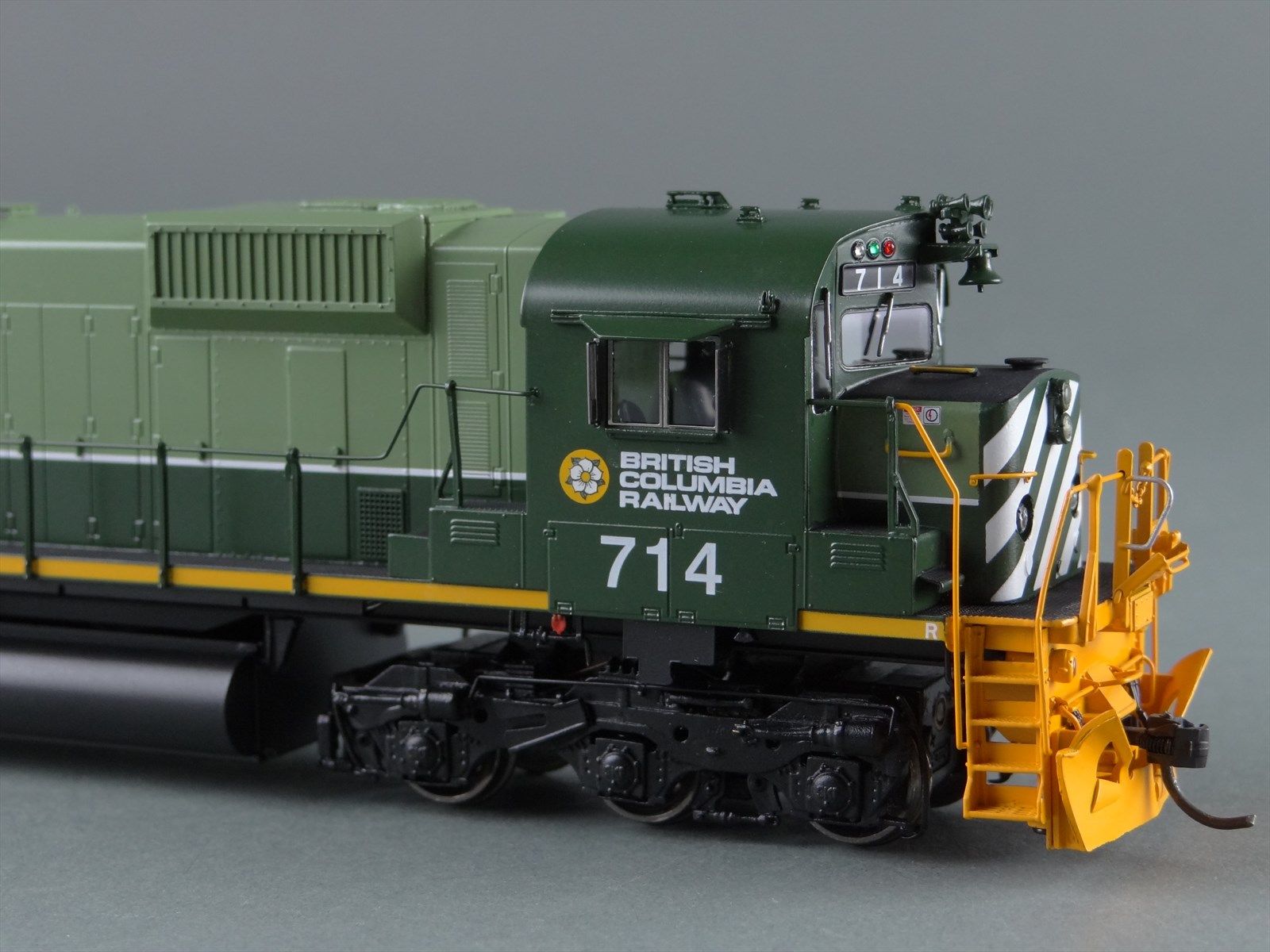 HO Brass Model Train - OMI AA-1168-2 Overland BCR BC Rail M630 Diesel ...