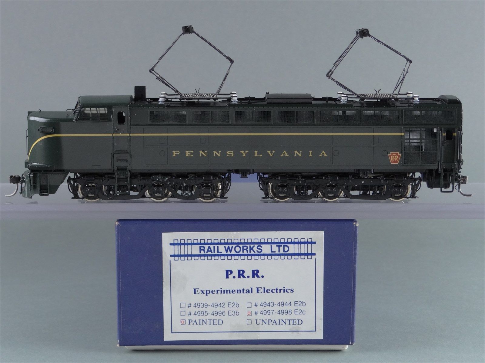 HO Brass Model Train - Railworks PRR Pennsylvania Experimental ...