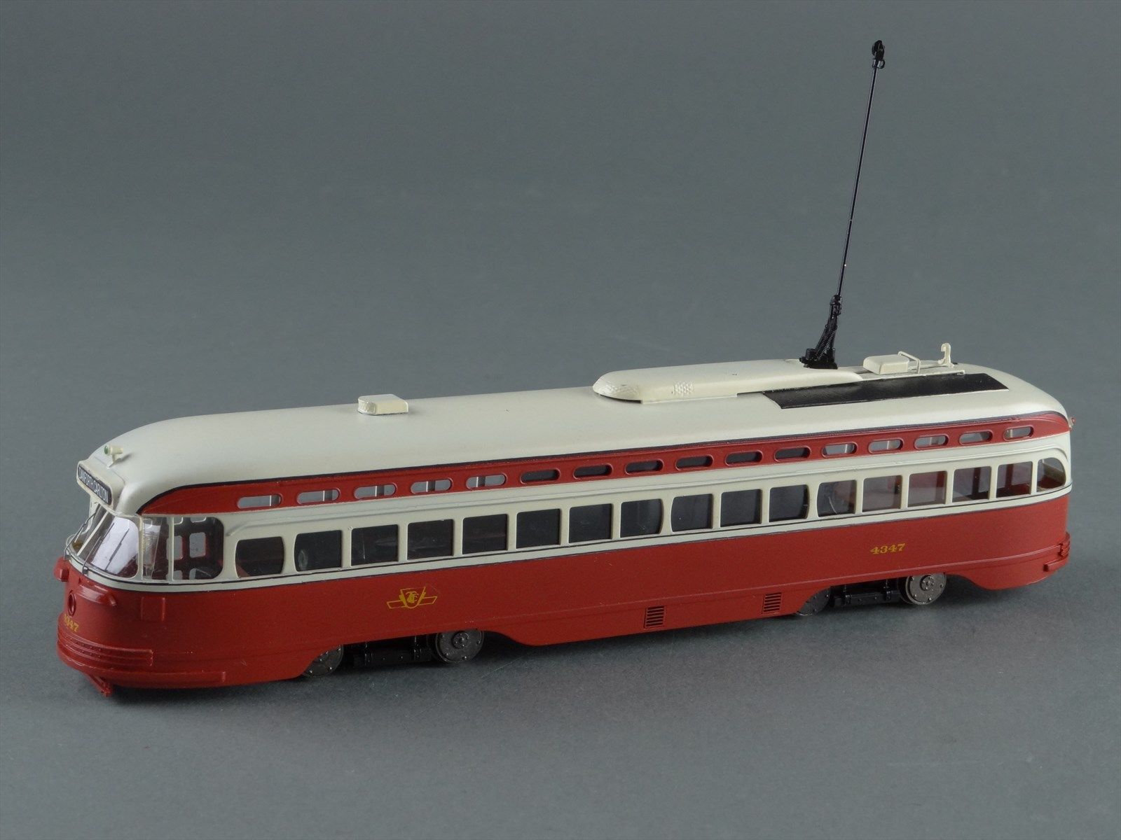 HO Brass Model Train - MTS Imports Ajin Postwar PCC Trolley Toronto ...