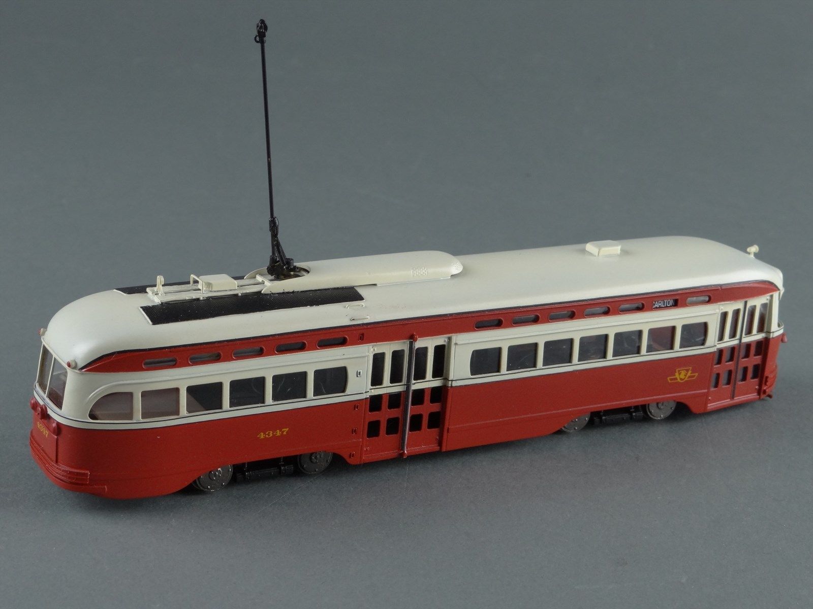 HO Brass Model Train - MTS Imports Ajin Postwar PCC Trolley Toronto ...