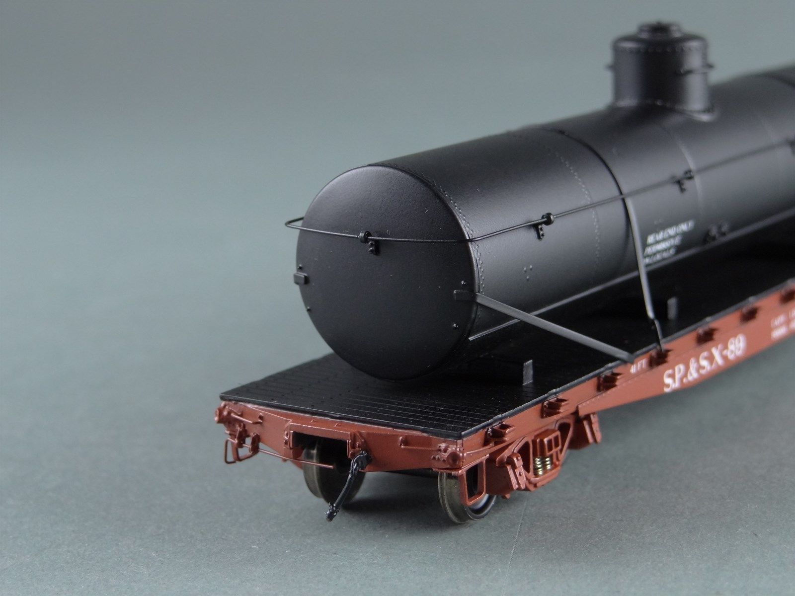 HO Brass Model Train - NBL North Bank Line MOW SP&S 3 Car Set - Factory ...