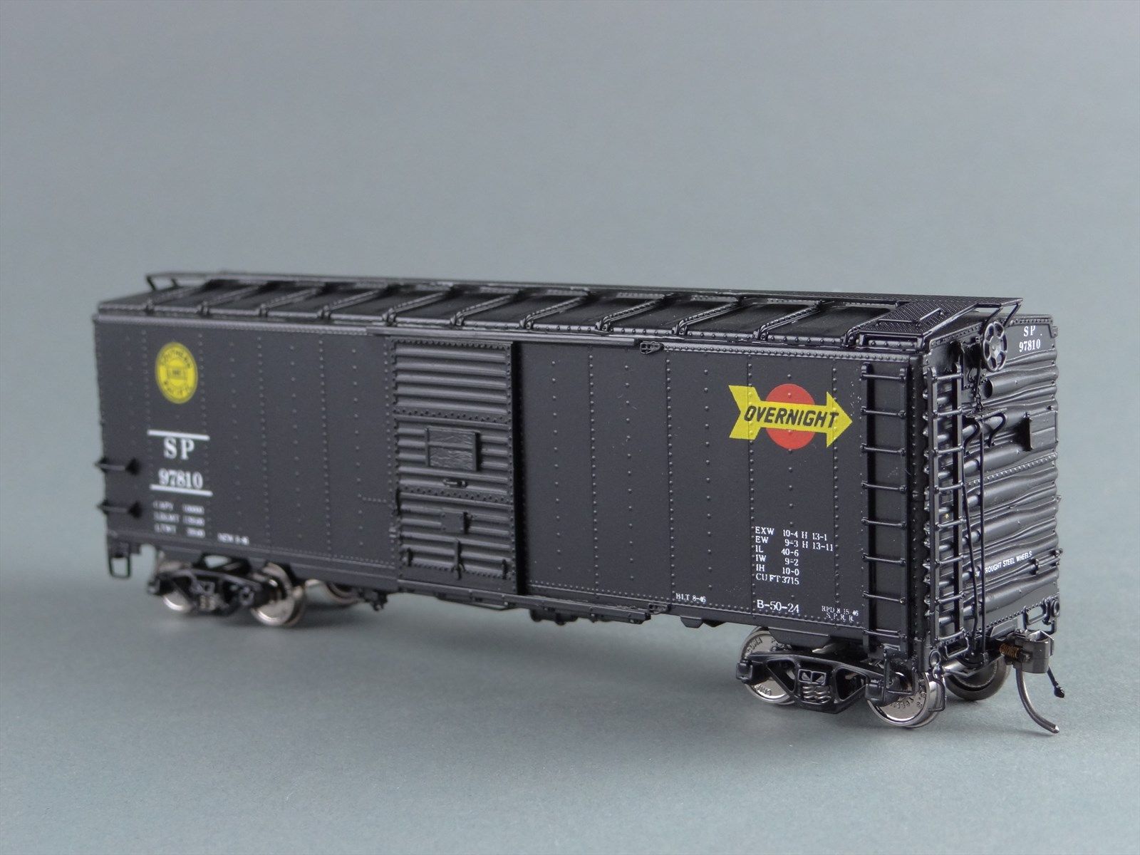 HO Brass Model Train - Beaver Creek SP B-50-24 Box Car #97810 - Overnight