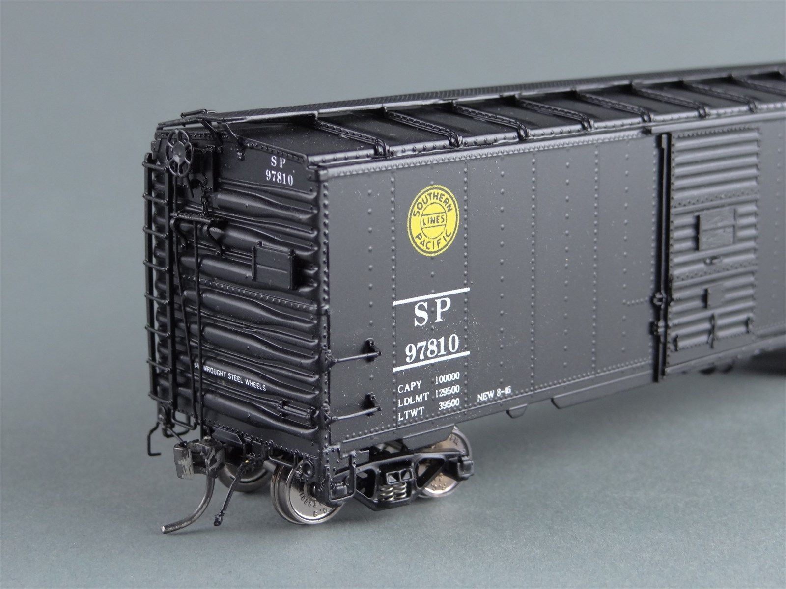 HO Brass Model Train - Beaver Creek SP B-50-24 Box Car #97810 - Overnight