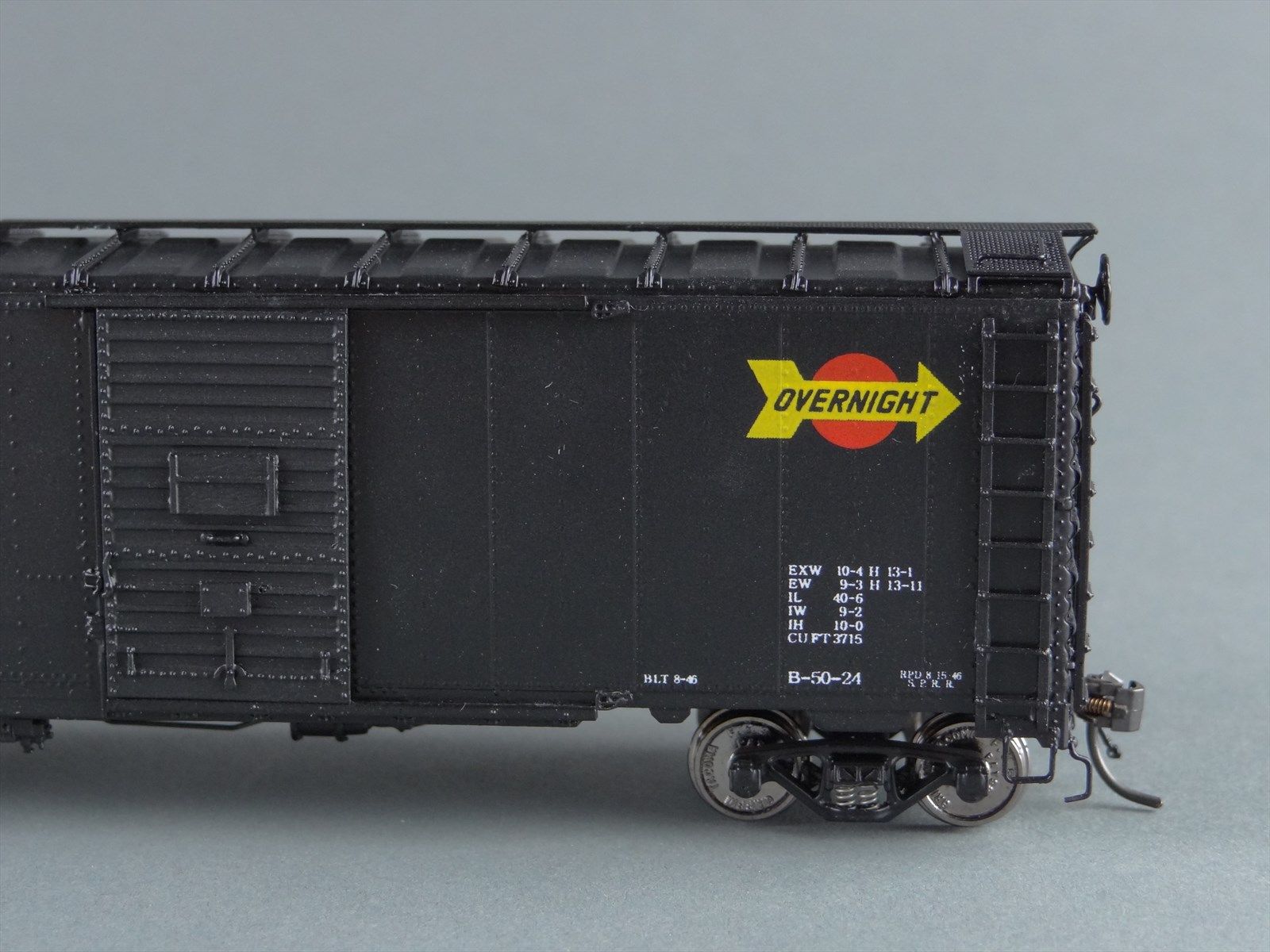 HO Brass Model Train - Beaver Creek SP B-50-24 Box Car #97810 - Overnight