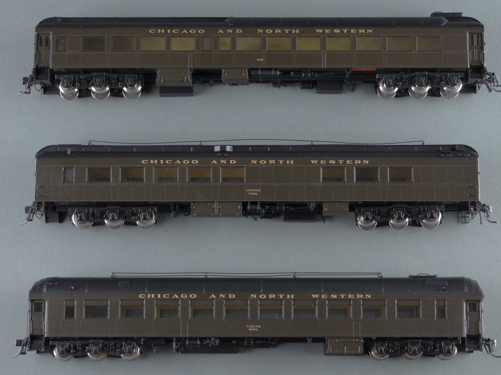 HO Brass Model Train - OMI CNW E-2a 4-6-2 Route of the 400 Loco & 6 ...