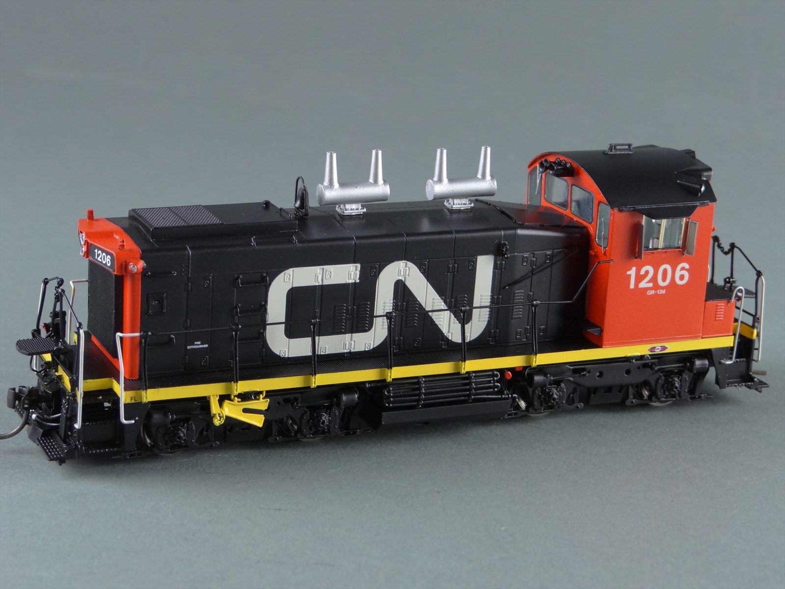 HO Brass Model Train - OMI CN CNR Canadian Naitional SW1200RS GR-12d ...