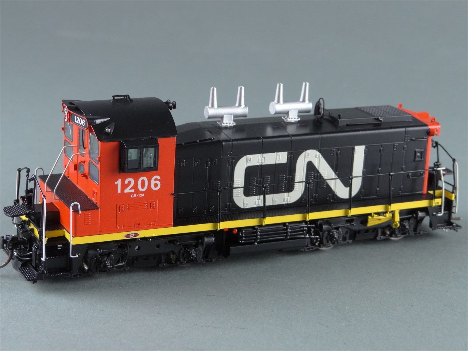HO Brass Model Train - OMI CN CNR Canadian Naitional SW1200RS GR-12d Diesel #1206