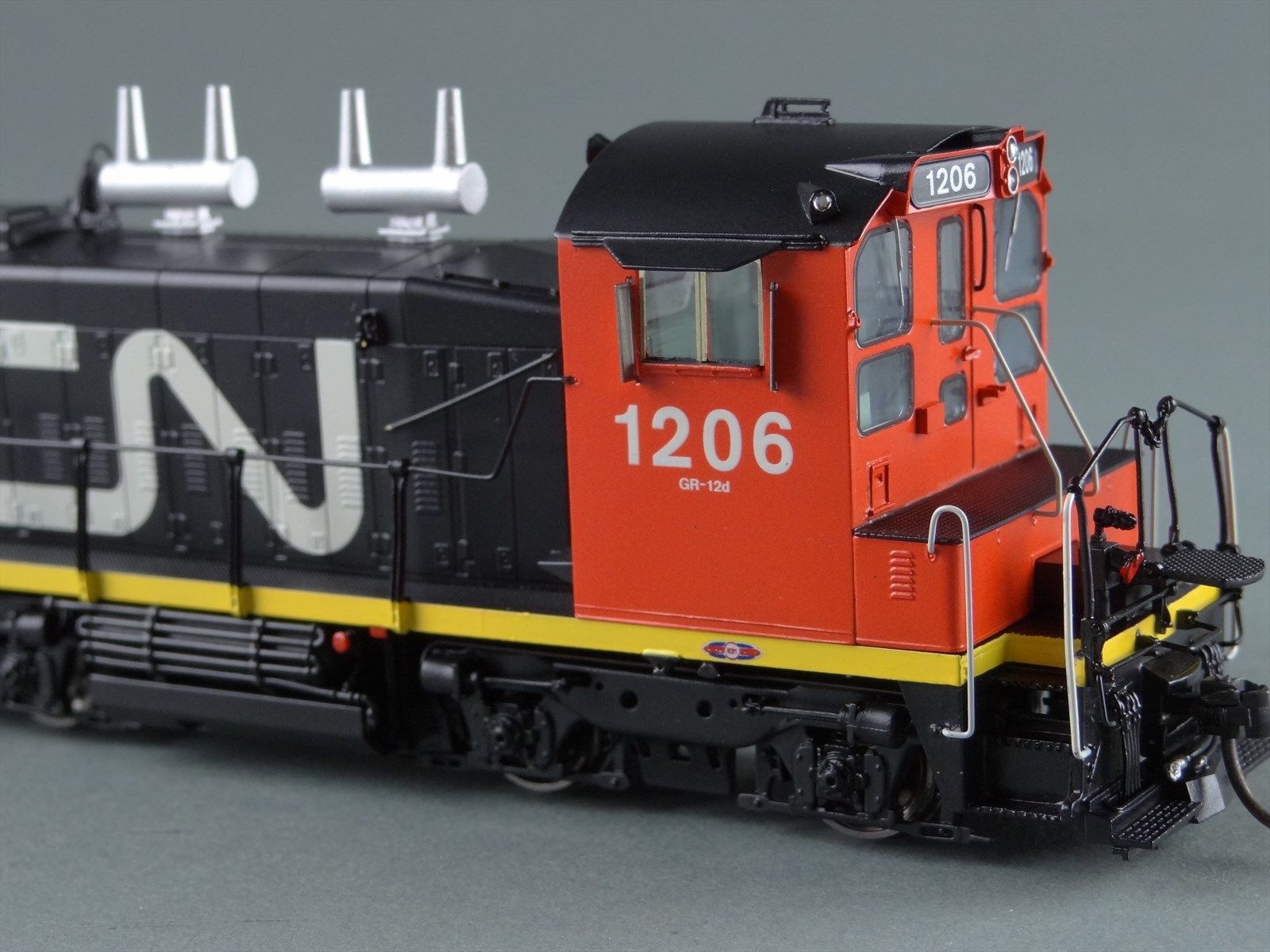 HO Brass Model Train - OMI CN CNR Canadian Naitional SW1200RS GR-12d Diesel #1206