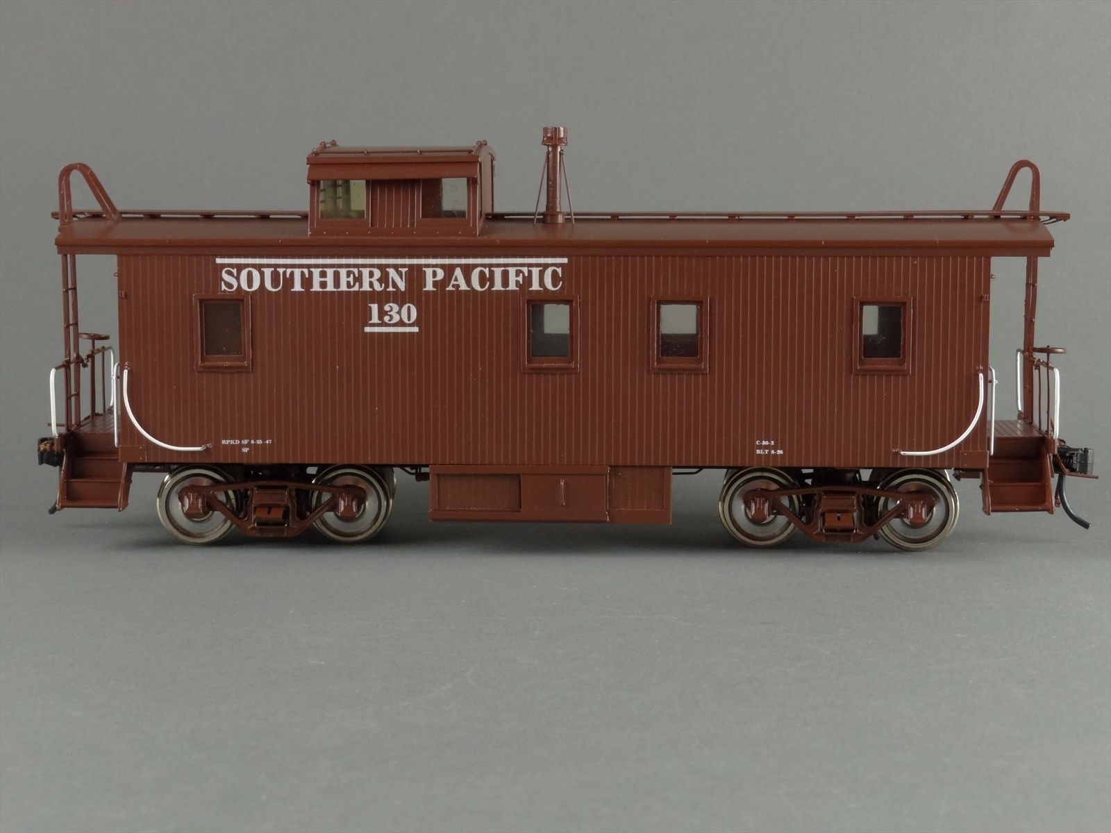 O Scale Brass PSC 16595-1 SP Southern Pacific Wooden Caboose C-30-2 #130