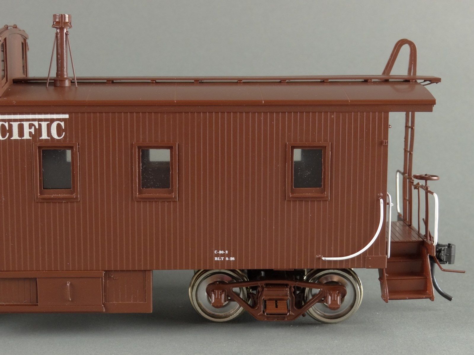 O Scale Brass PSC 16595-1 SP Southern Pacific Wooden Caboose C-30-2 #130