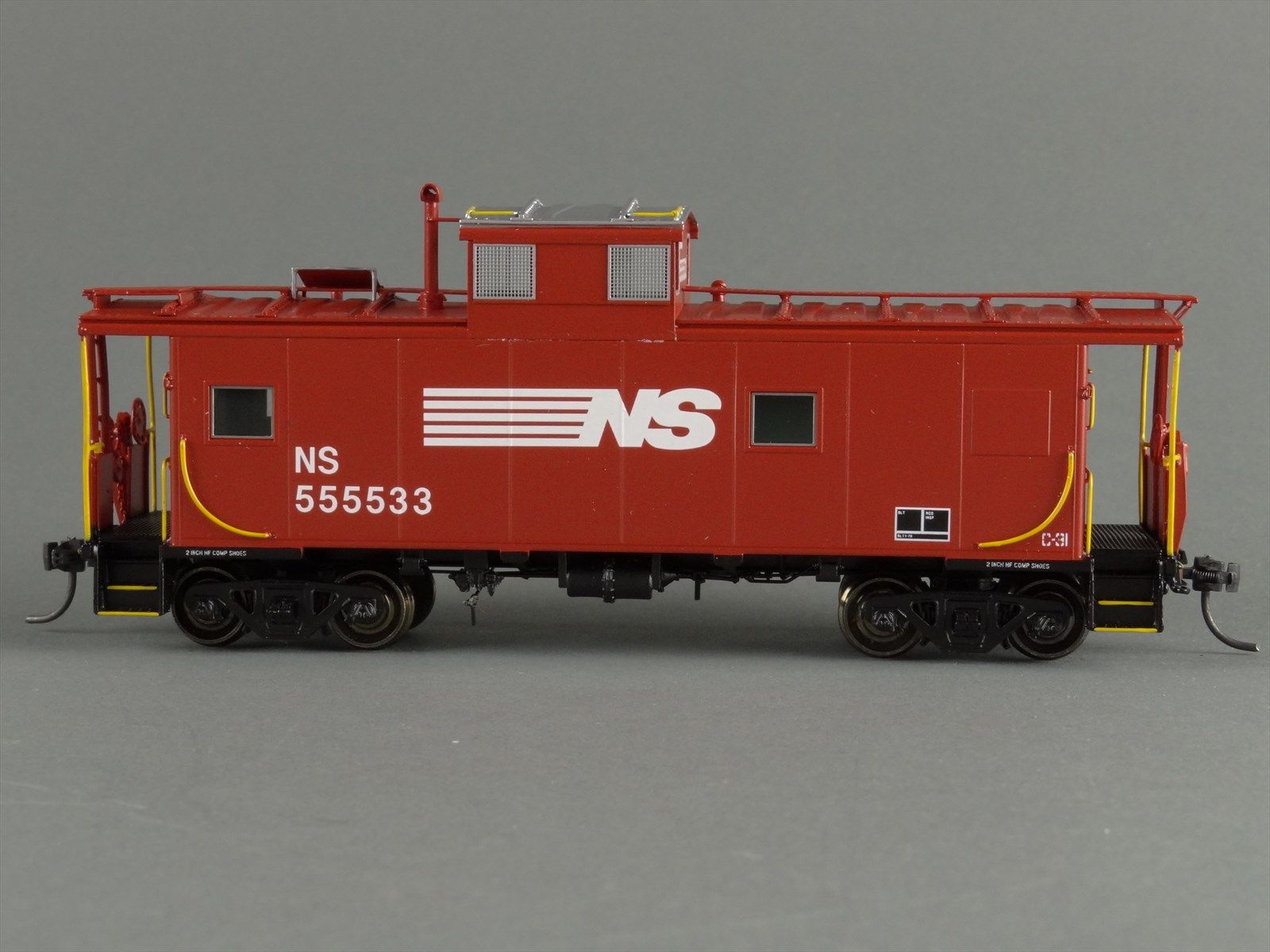 HO Brass Model Train - OMI 4262.2 Overland NS Norfolk Southern Caboose ...