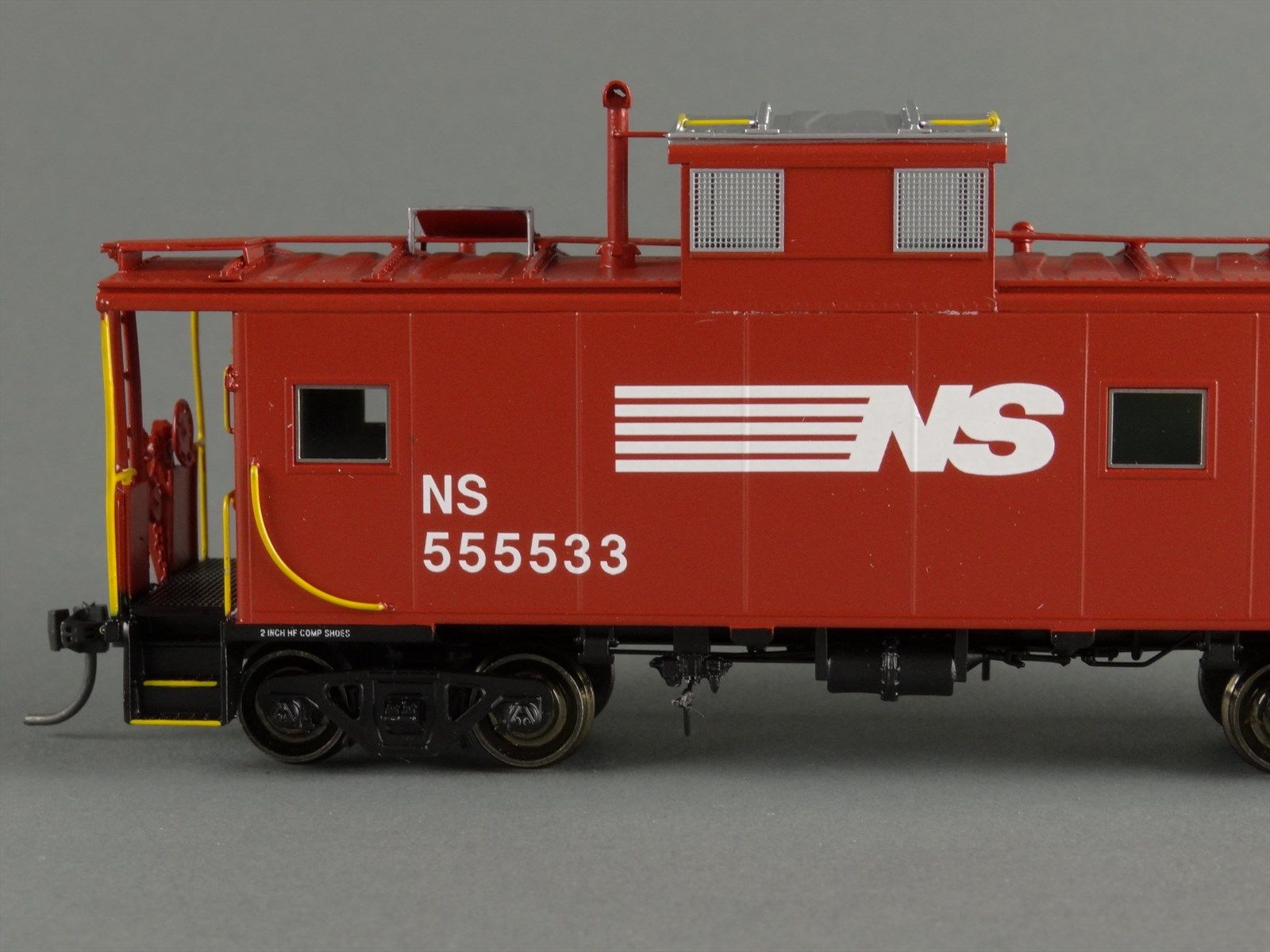 HO Brass Model Train - OMI 4262.2 Overland NS Norfolk Southern Caboose ...