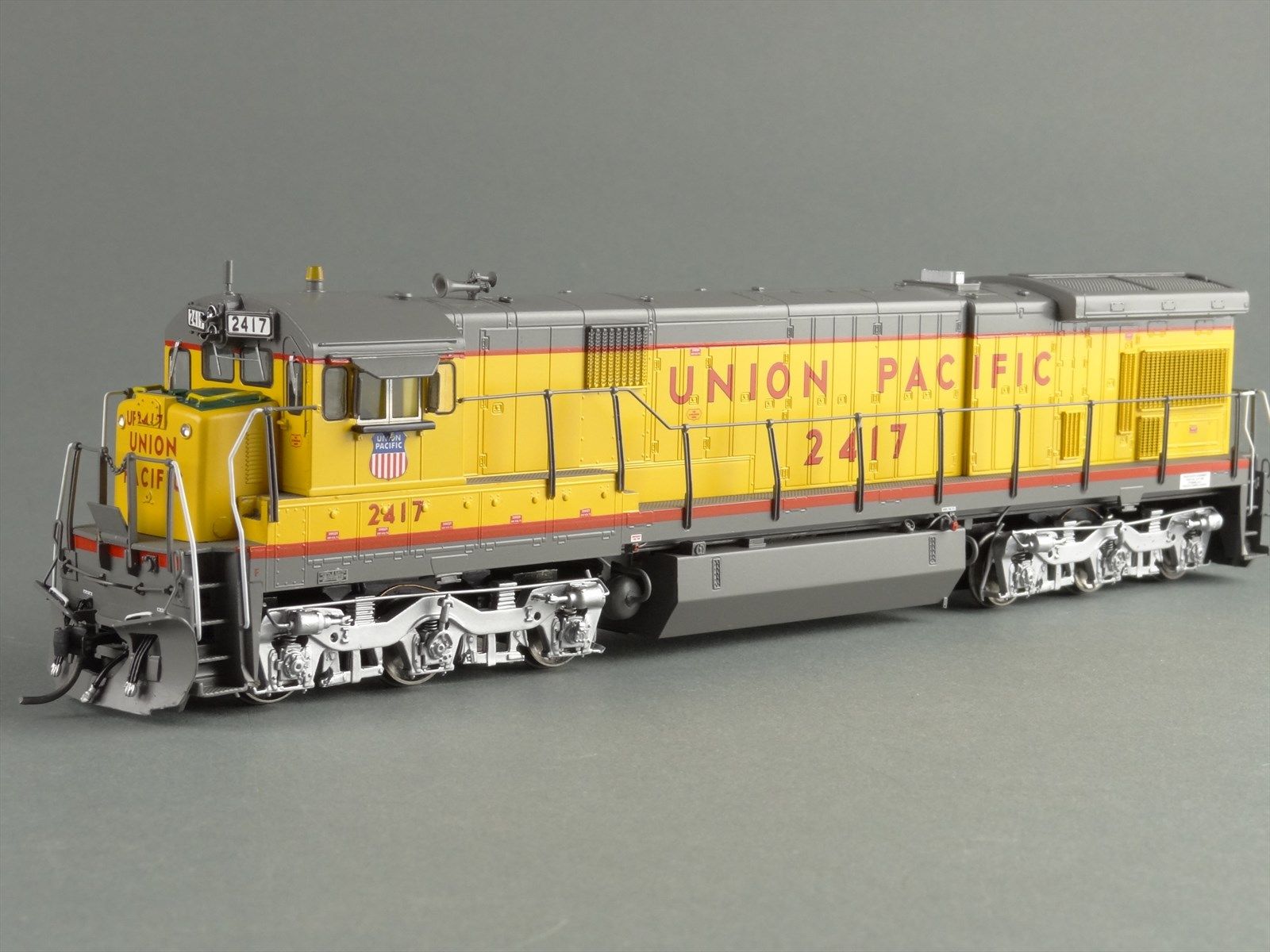 HO Brass Model Train - OMI Overland UP Union Pacific C30-7 #2417 2004 ...