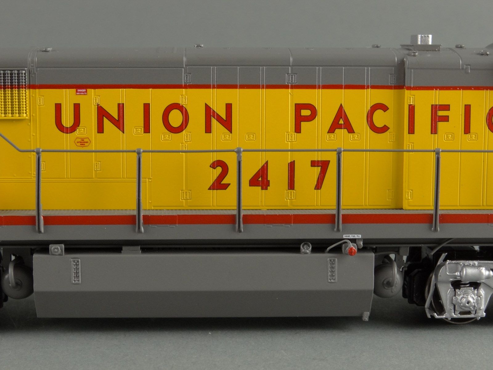 HO Brass Model Train - OMI Overland UP Union Pacific C30-7 #2417 2004 ...