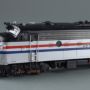 HO Brass Model Train - OMI Overland Amtrak FL9 FL-9 #487 2005 Run #18/22