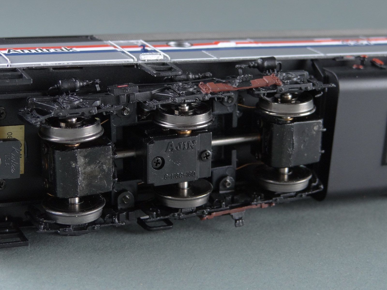 HO Brass Model Train - OMI Overland Amtrak FL9 FL-9 #487 2005 Run #18/22