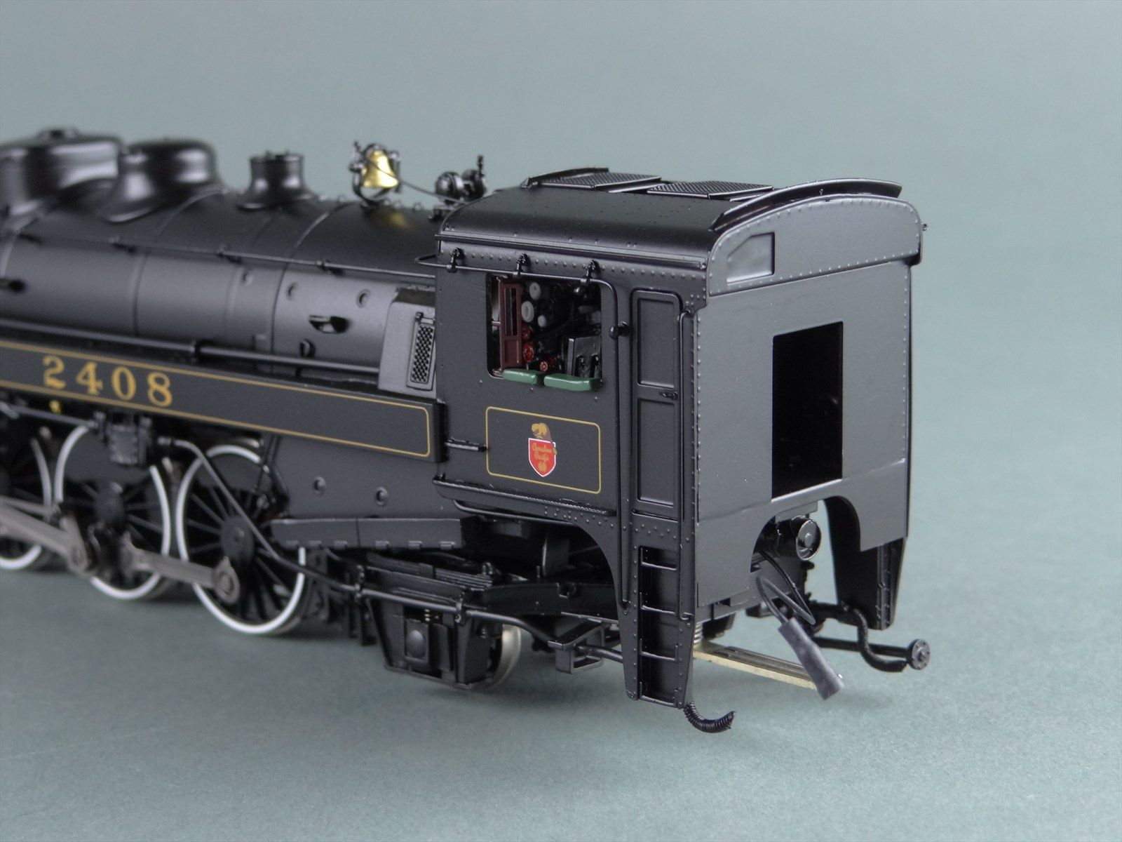 HO Brass Model Train - DP CPR Canadian Pacific G-3g 4-6-2 #2408 - Black ...