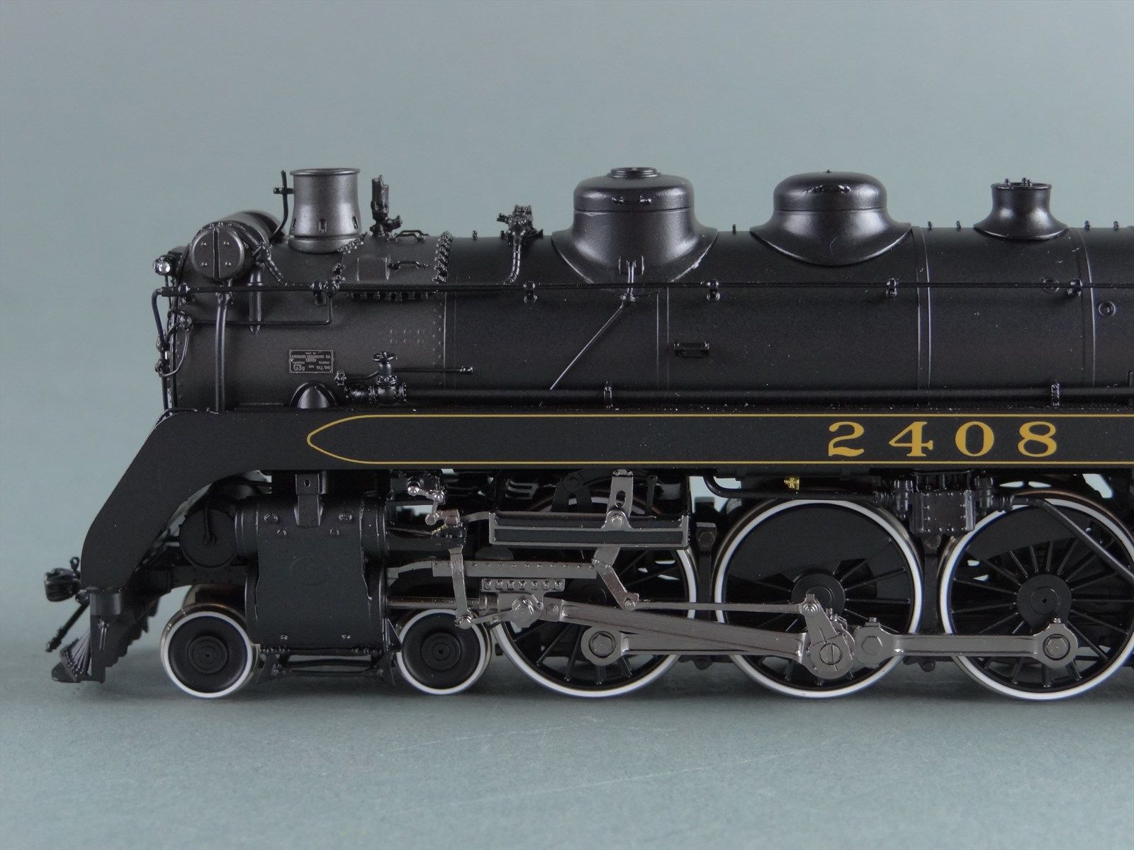 HO Brass Model Train - DP CPR Canadian Pacific G-3g 4-6-2 #2408 - Black ...
