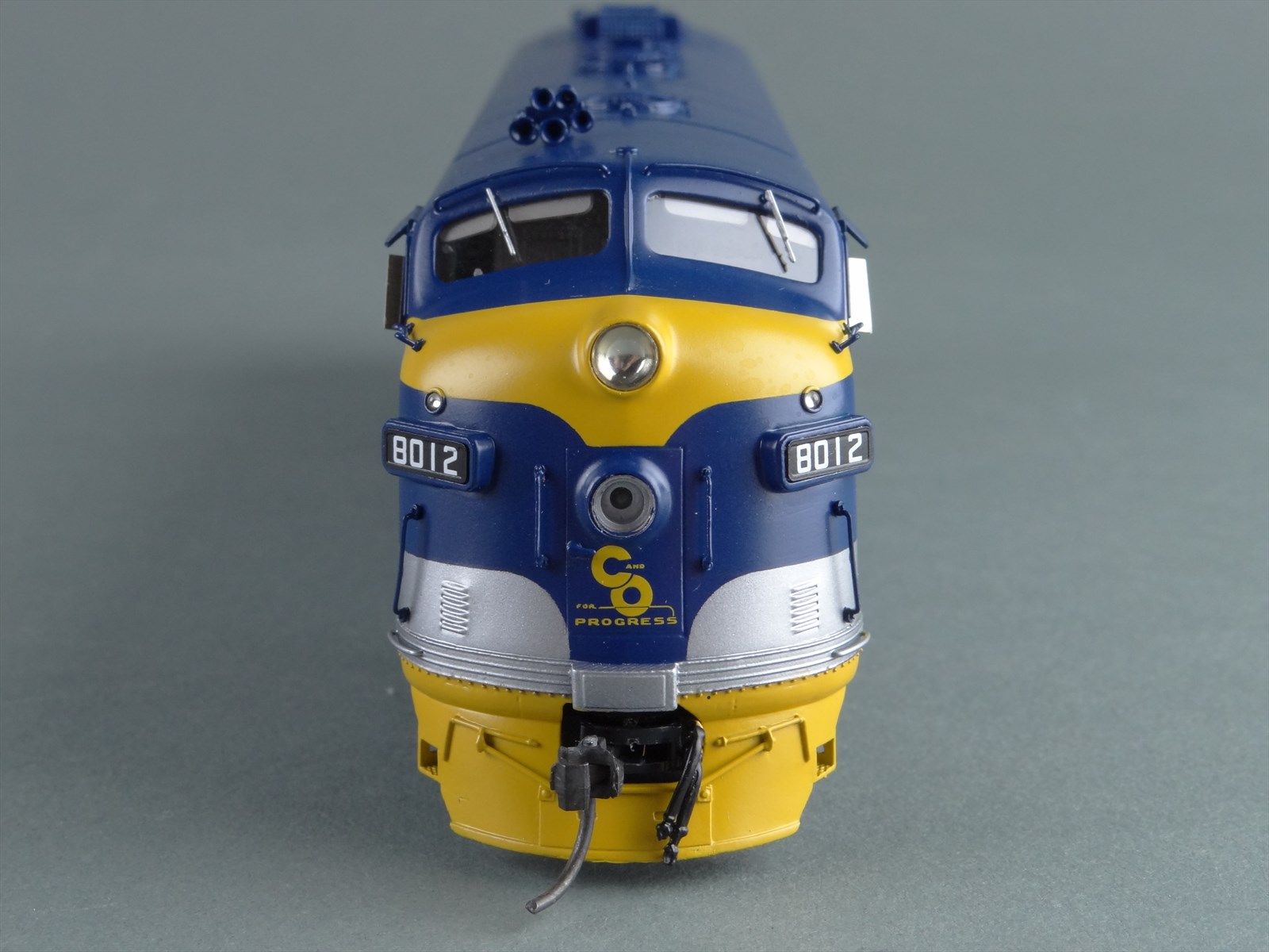 HO Brass Model Train - Division Point DP 2092 C&O Chesapeake & Ohio FP7 ...