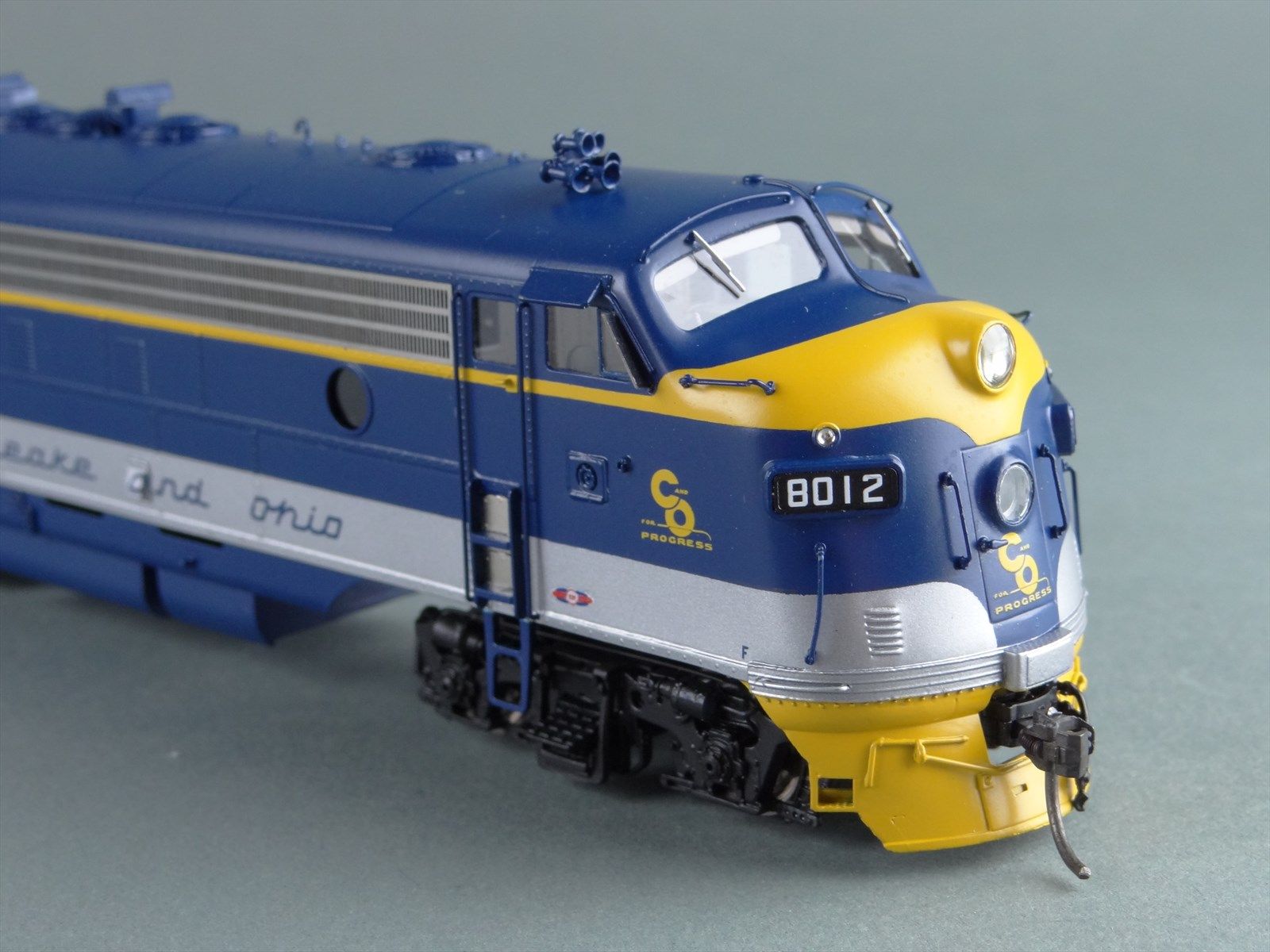 HO Brass Model Train - Division Point DP 2092 C&O Chesapeake & Ohio FP7 ...