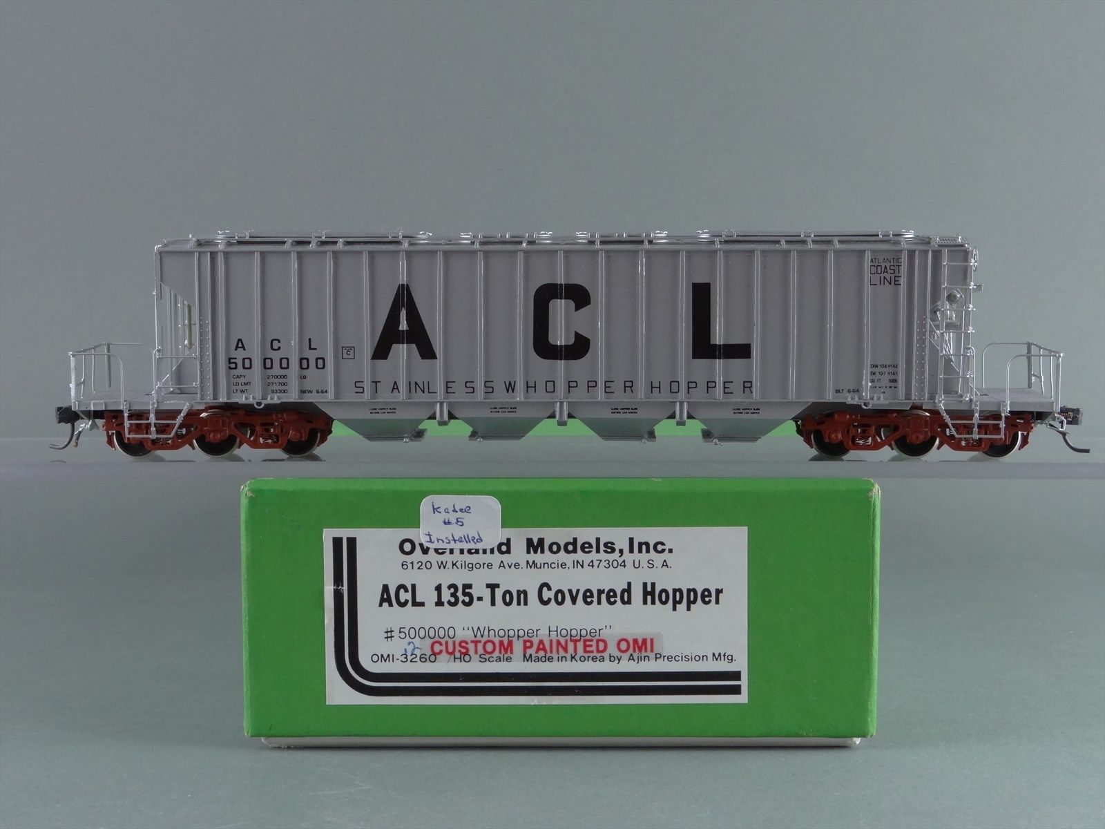 HO Brass Model Train - OMI 3260.2 ACL Atlantic Coast Line Whopper ...