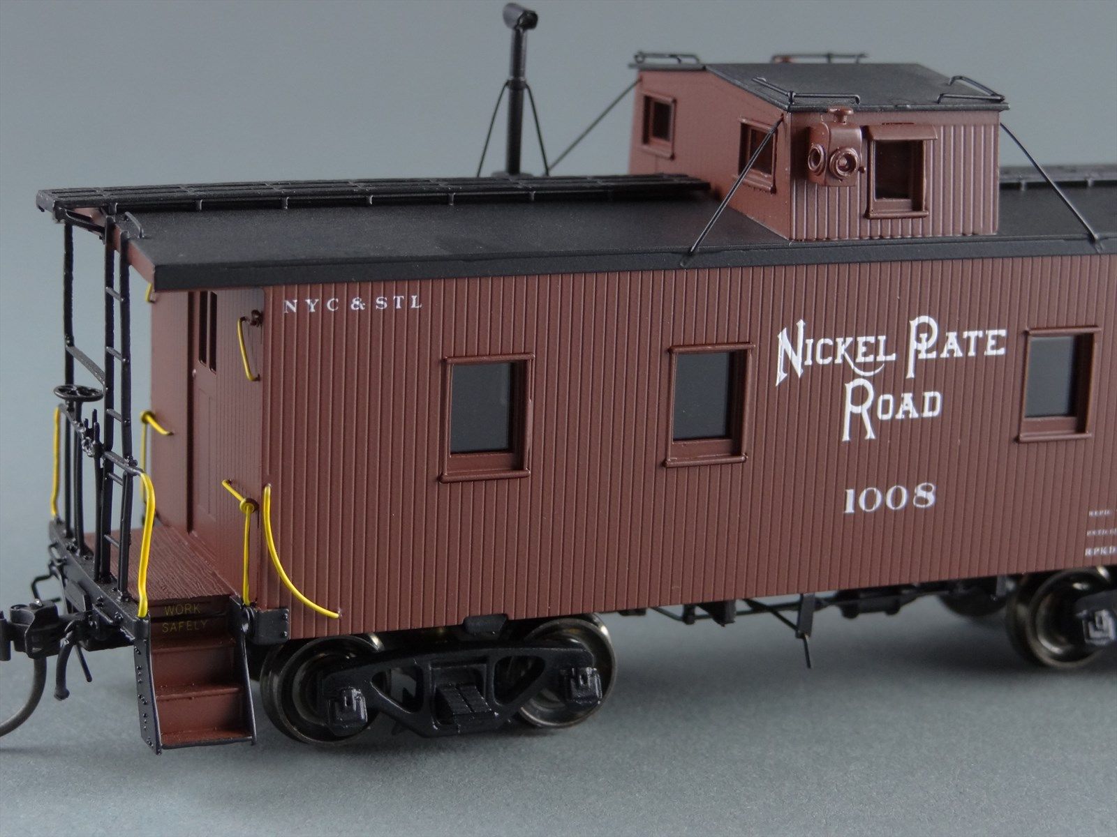 HO Brass Model Train - DP Division Point NYC&StL Nickle Plate 30' Wood ...