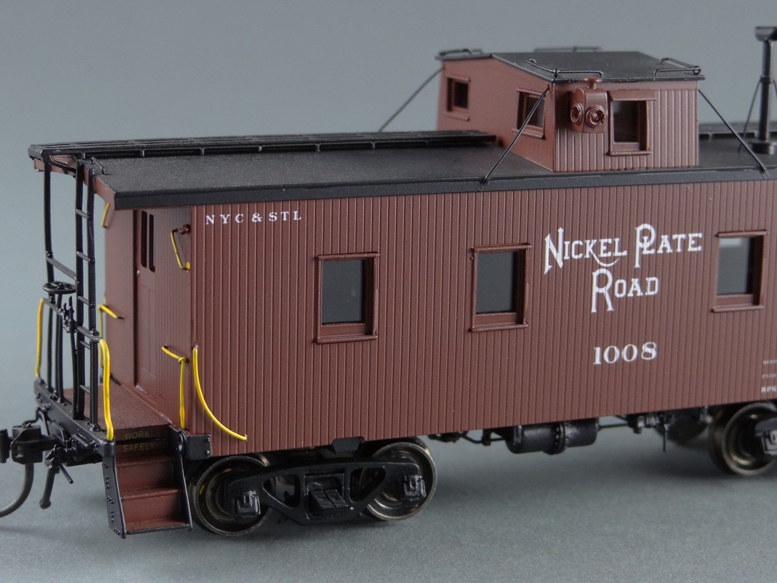 HO Brass Model Train - DP Division Point NYC&StL Nickle Plate 30' Wood ...