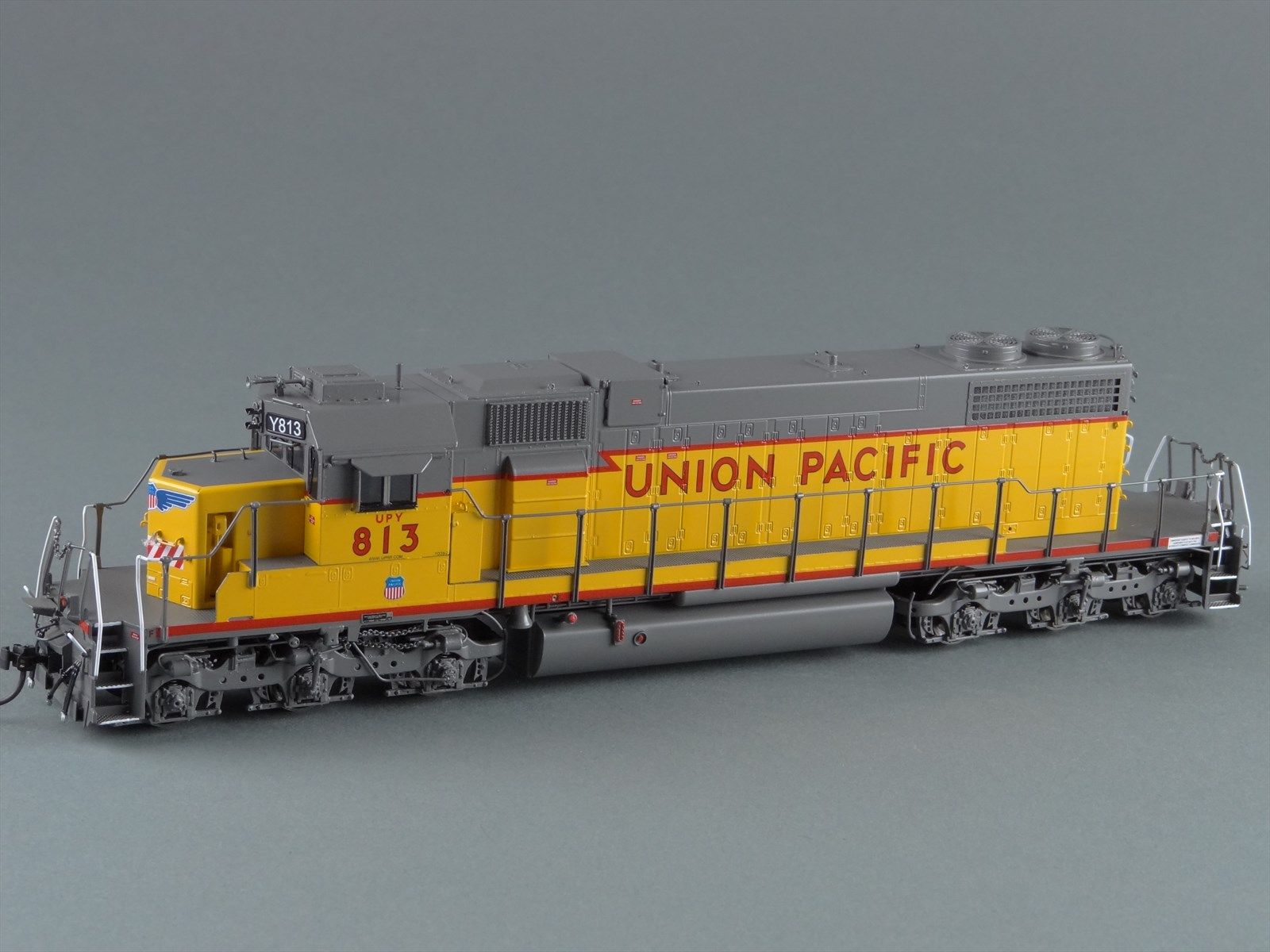 HO Brass Model Train - OMI 87010009.3 Overland UP Union Pacific SD38-2 Diesel #813