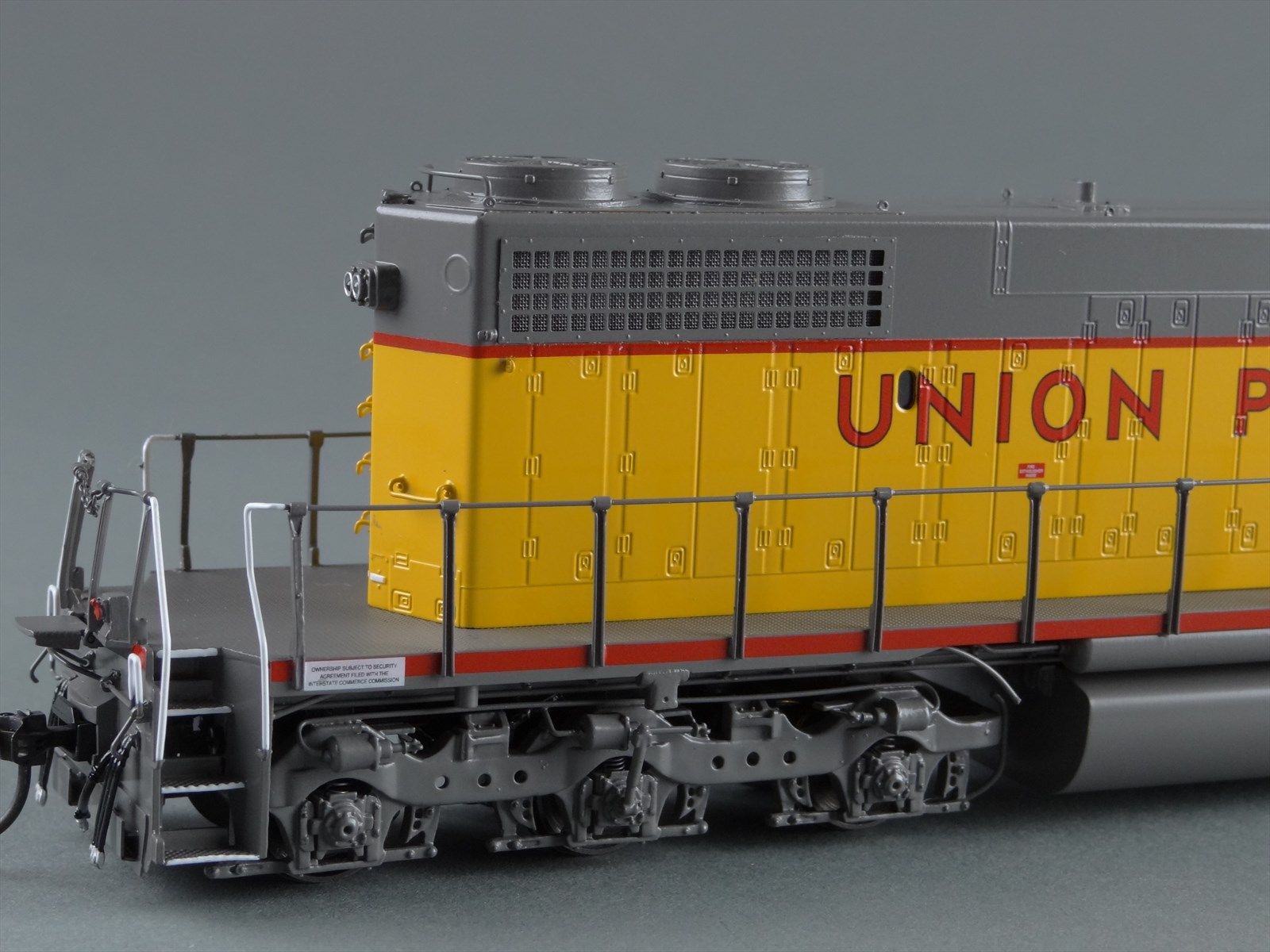 HO Brass Model Train - OMI 87010009.3 Overland UP Union Pacific SD38-2 Diesel #813