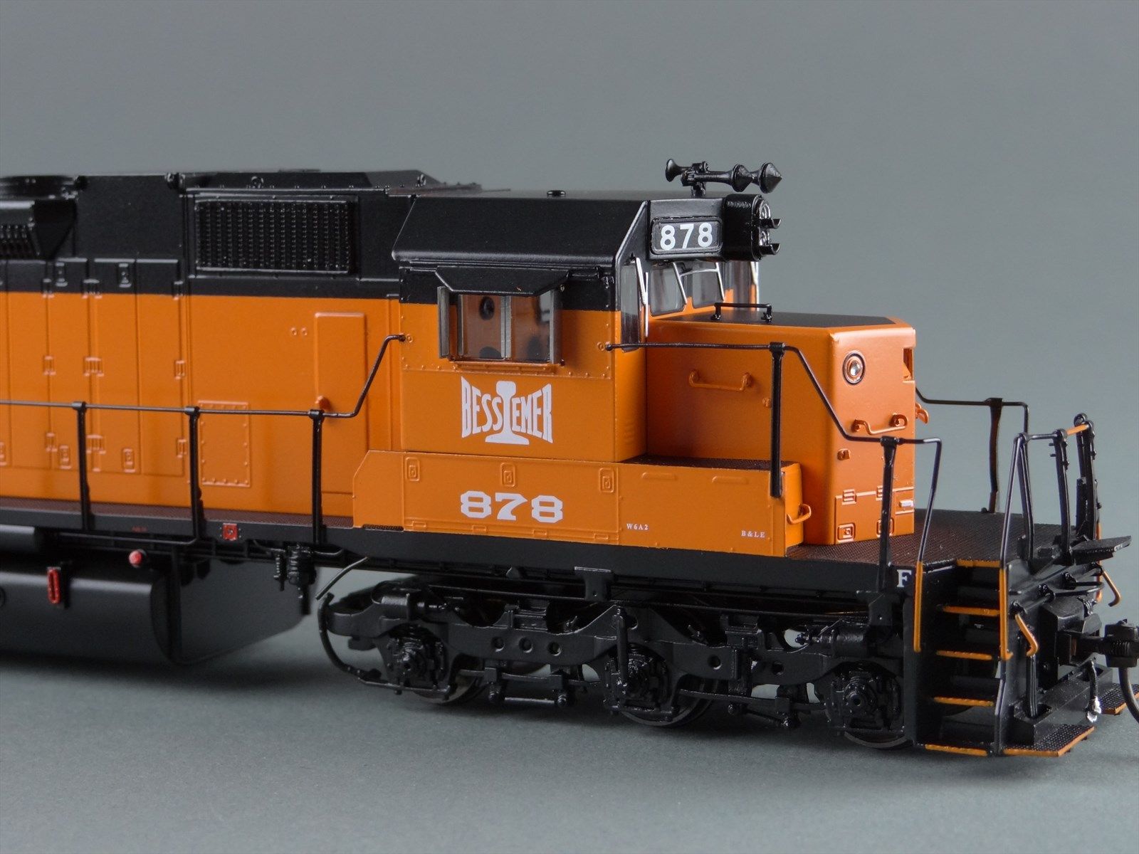 HO Brass Model Train - OMI 87010007.1 Overland B&LE SD38-2 Diesel #878