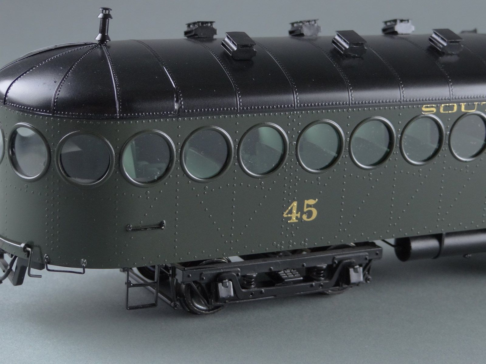O Scale PSC Southern Pacific McKeen Car #45 with trailer #14 PSC-17089-1