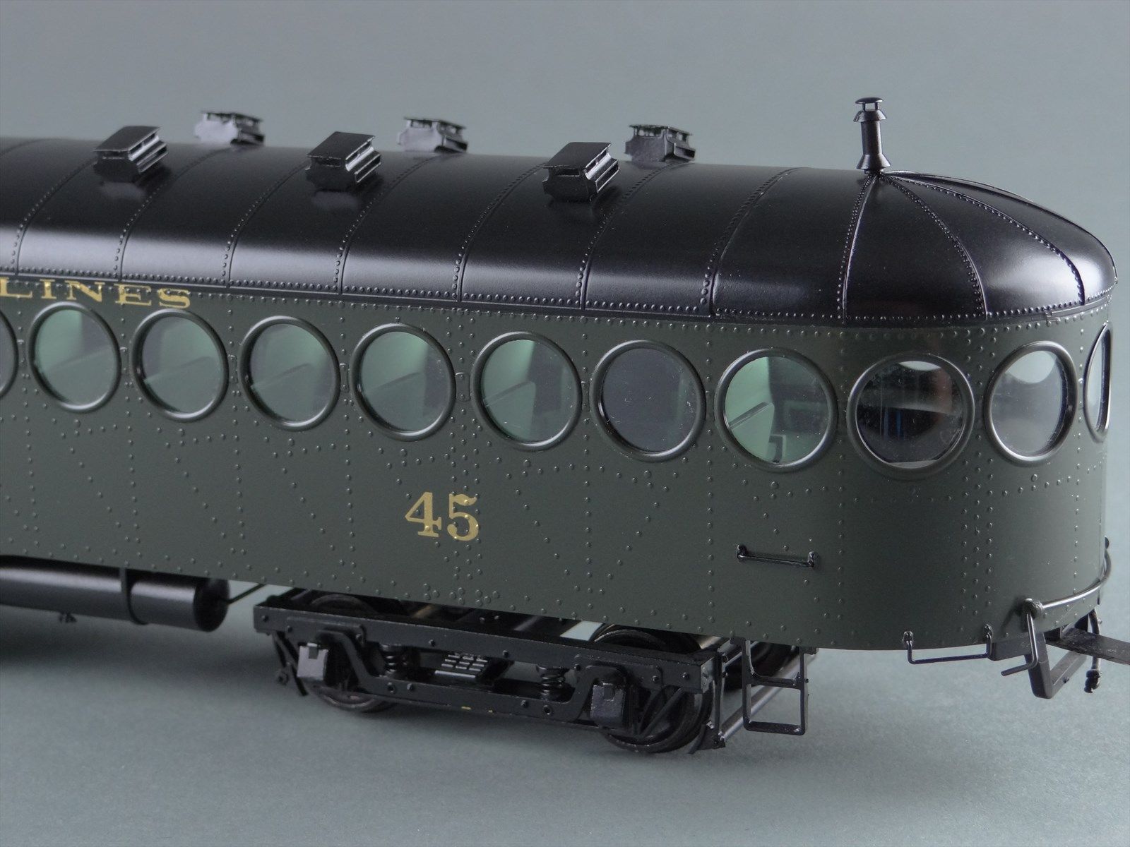 O Scale PSC Southern Pacific McKeen Car #45 with trailer #14 PSC-17089-1