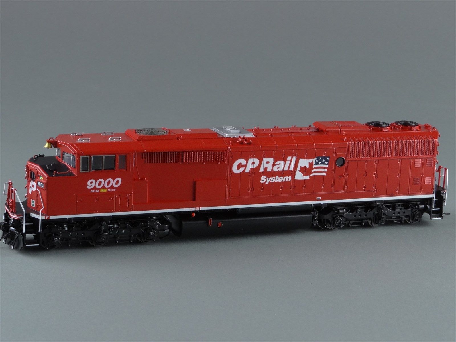 HO Brass Model Train - OMI 087010004.2 Overland CP CPR Canadian Pacific SD40-2F Diesel #9000