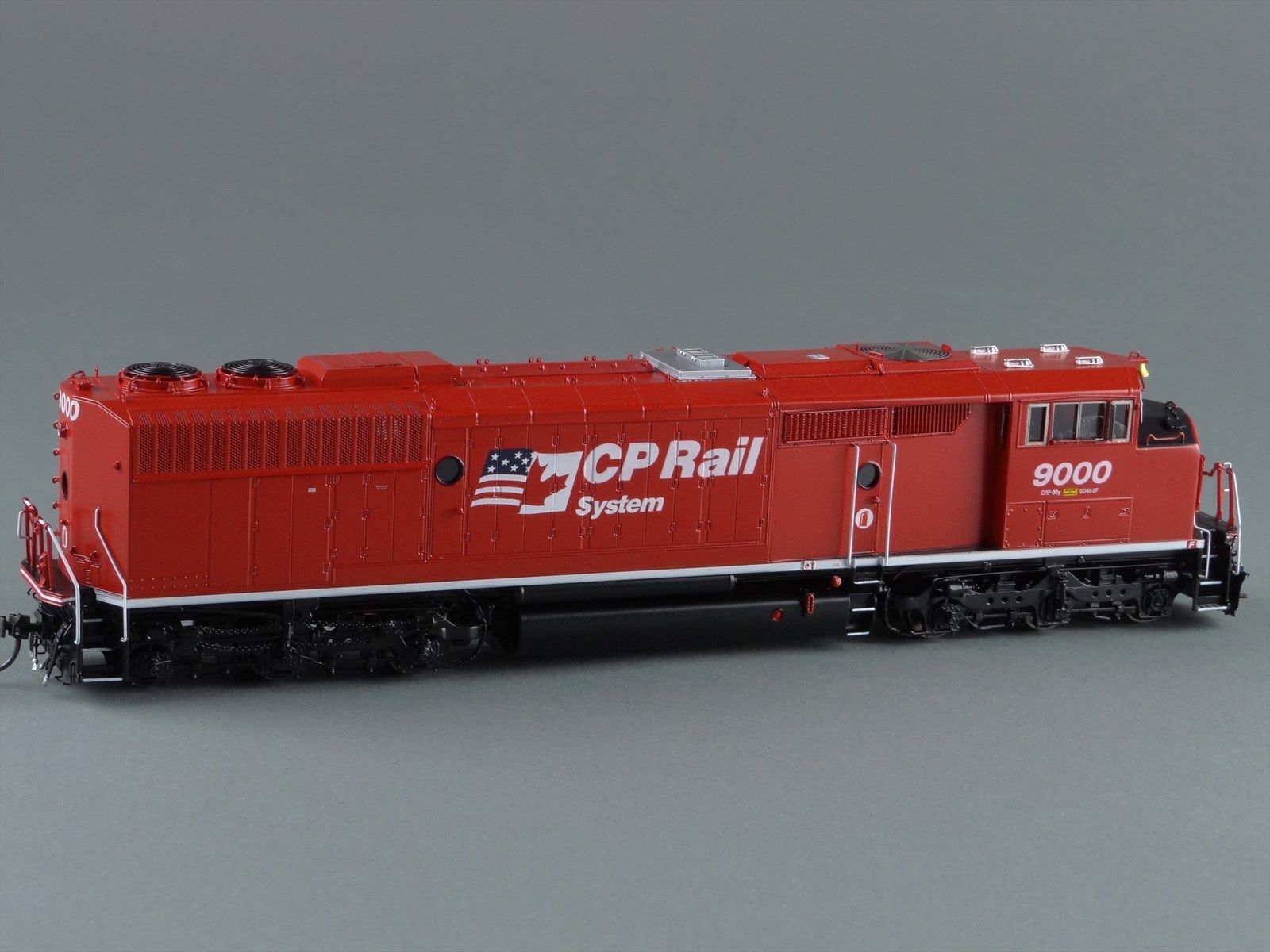 HO Brass Model Train - OMI 087010004.2 Overland CP CPR Canadian Pacific SD40-2F Diesel #9000