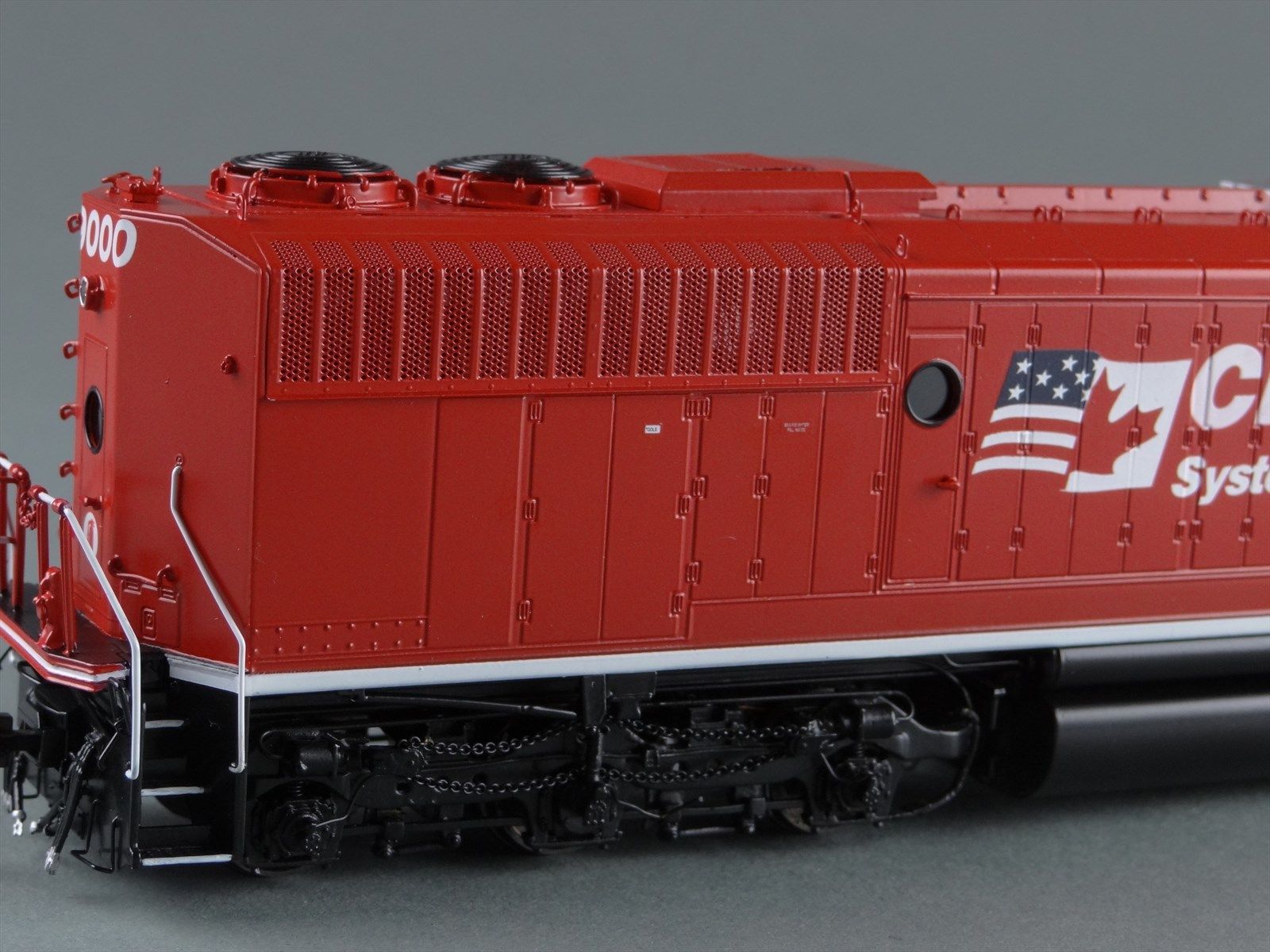 HO Brass Model Train - OMI 087010004.2 Overland CP CPR Canadian Pacific SD40-2F Diesel #9000