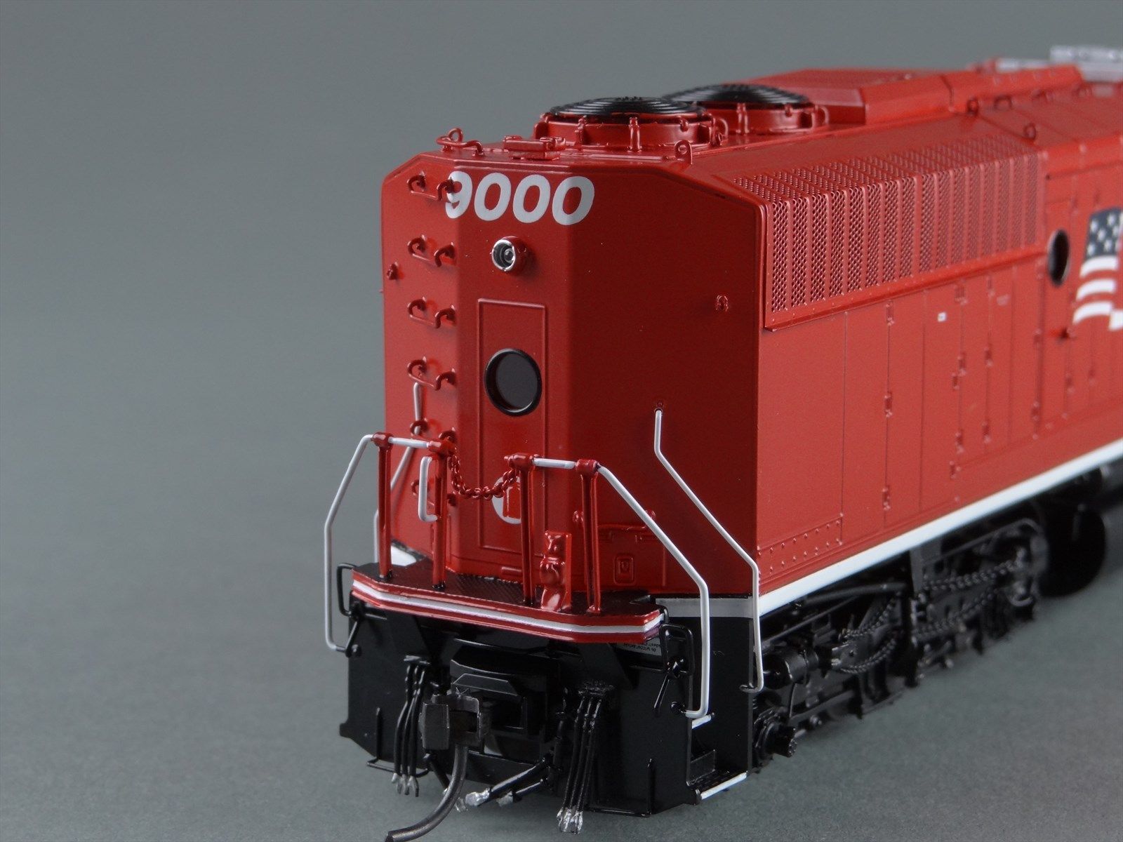 HO Brass Model Train - OMI 087010004.2 Overland CP CPR Canadian Pacific SD40-2F Diesel #9000