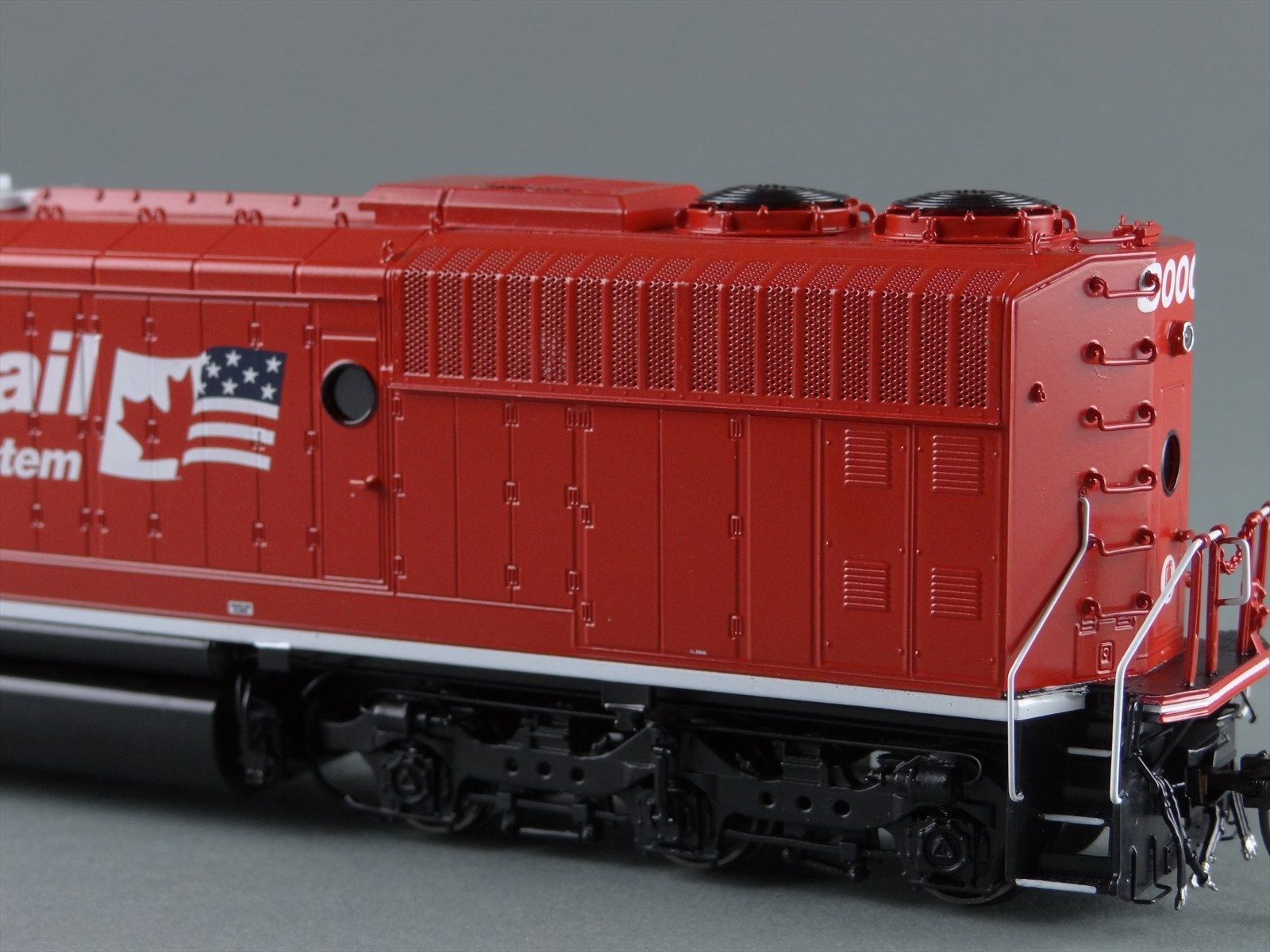 HO Brass Model Train - OMI 087010004.2 Overland CP CPR Canadian Pacific SD40-2F Diesel #9000