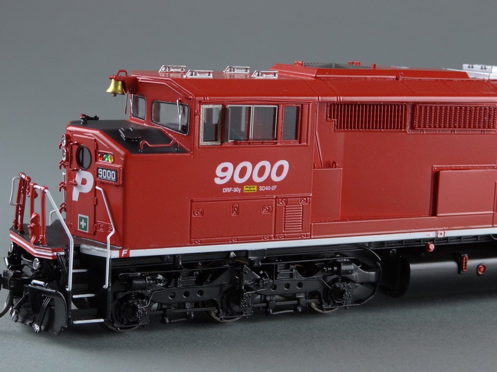 HO Brass Model Train - OMI 087010004.2 Overland CP CPR Canadian Pacific SD40-2F Diesel #9000