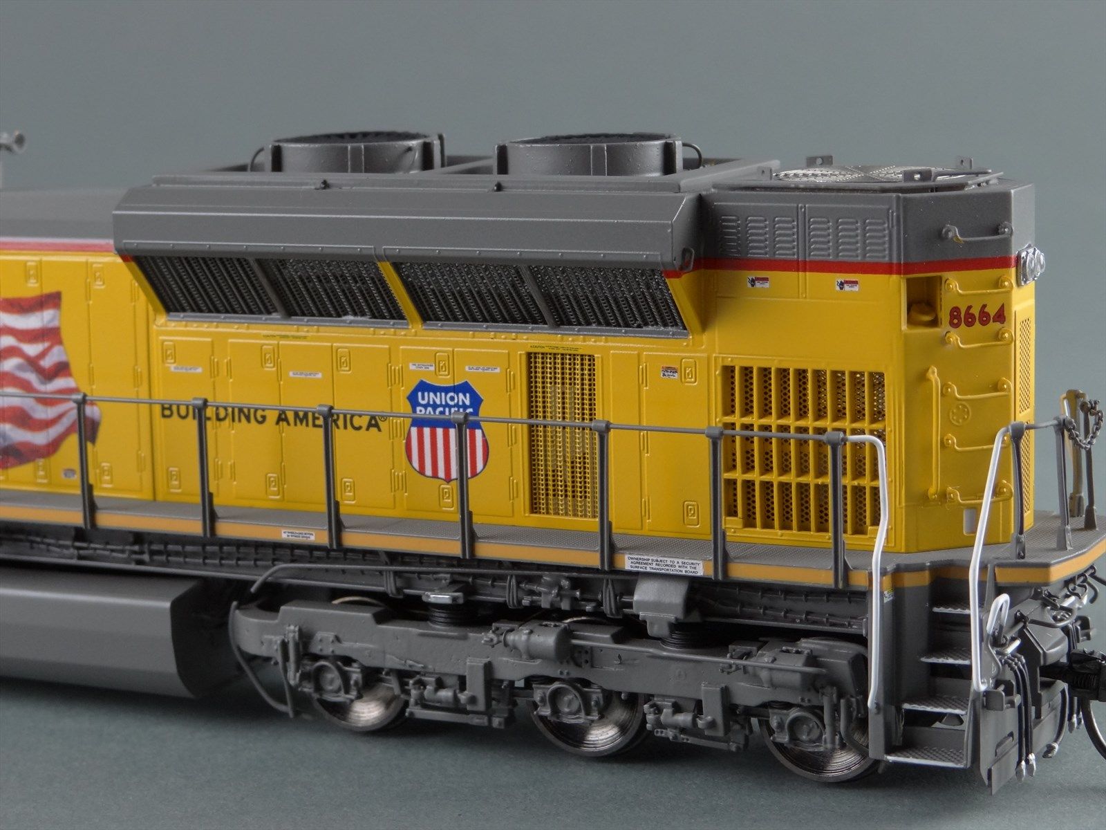 HO Brass Model Train - OMI AA-1602-4 Overland UP Union Pacific EMD SD70ACe Diesel #8664
