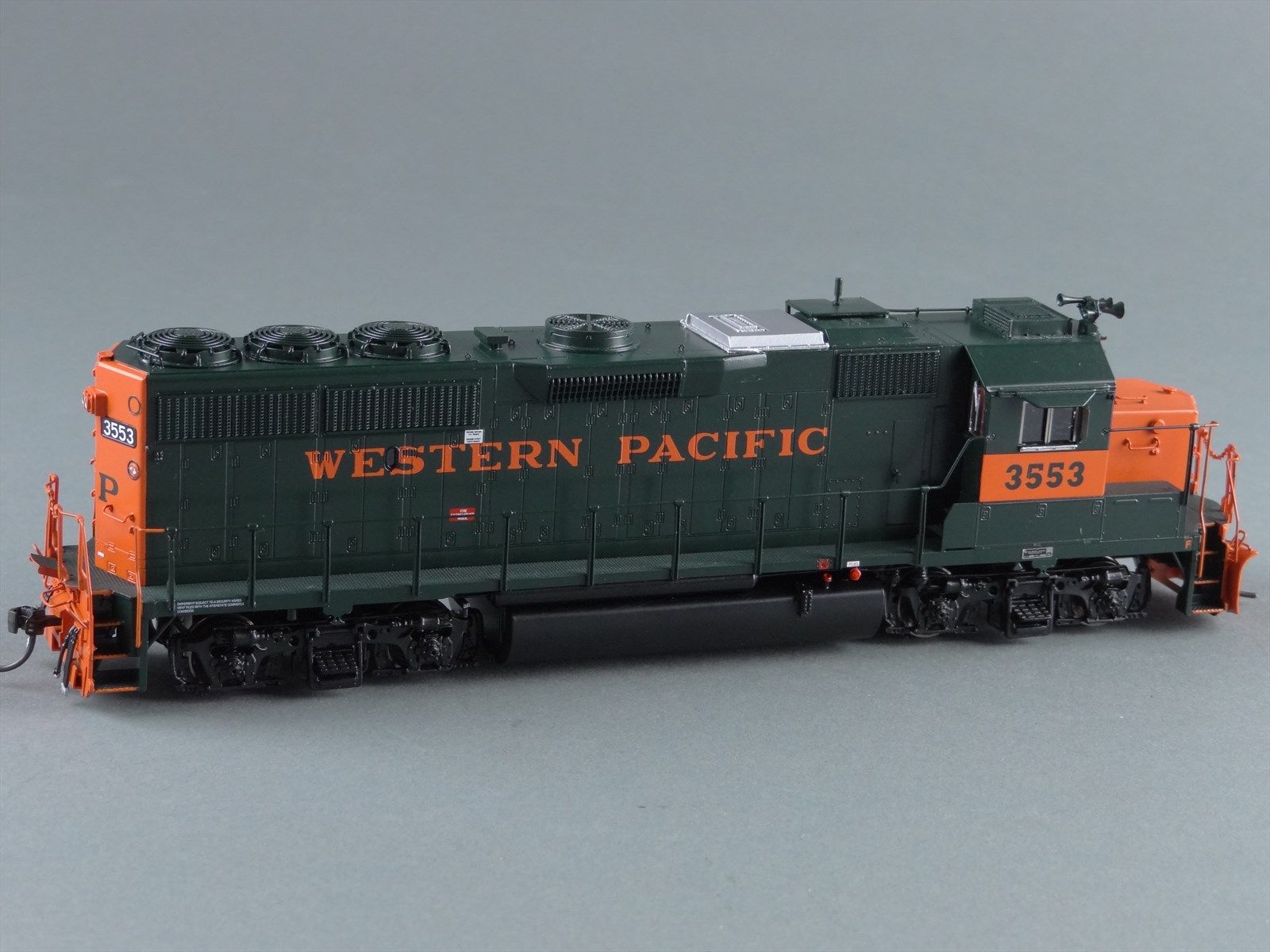 HO Brass Model Train - OMI Overland Ajin WP Western Pacific EMD GP40-2 #3553