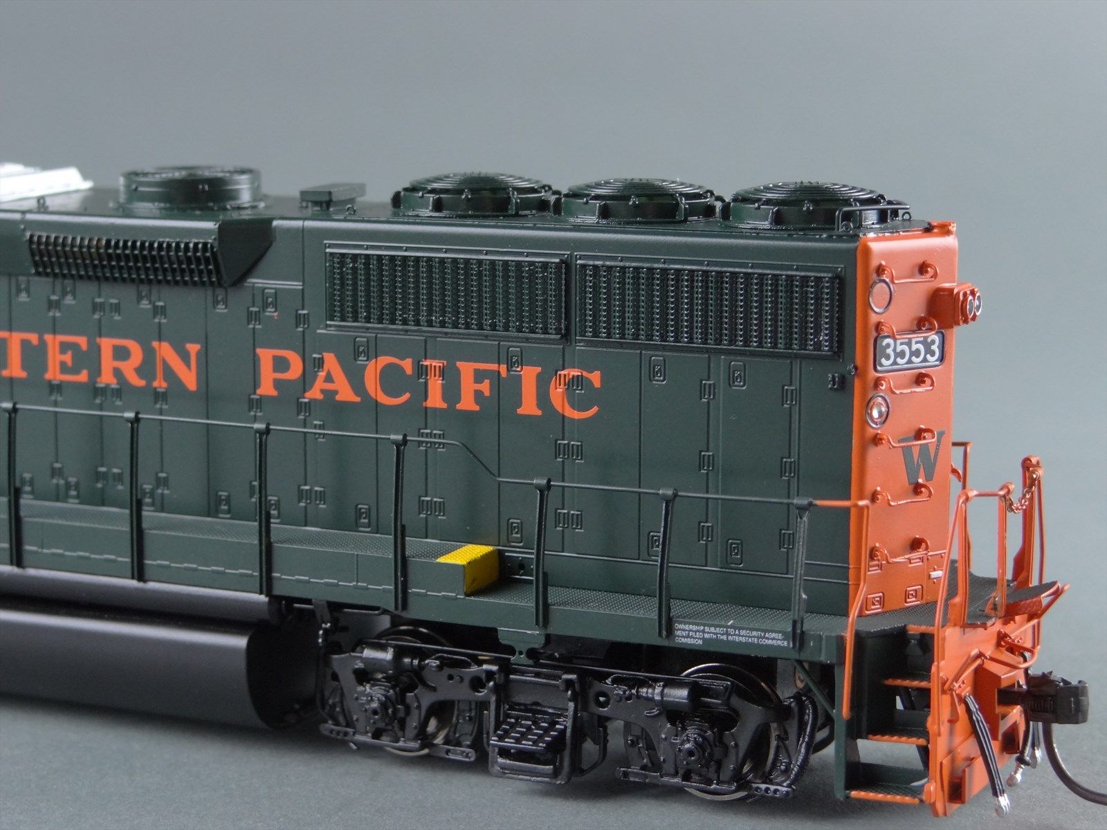 HO Brass Model Train - OMI Overland Ajin WP Western Pacific EMD GP40-2 #3553