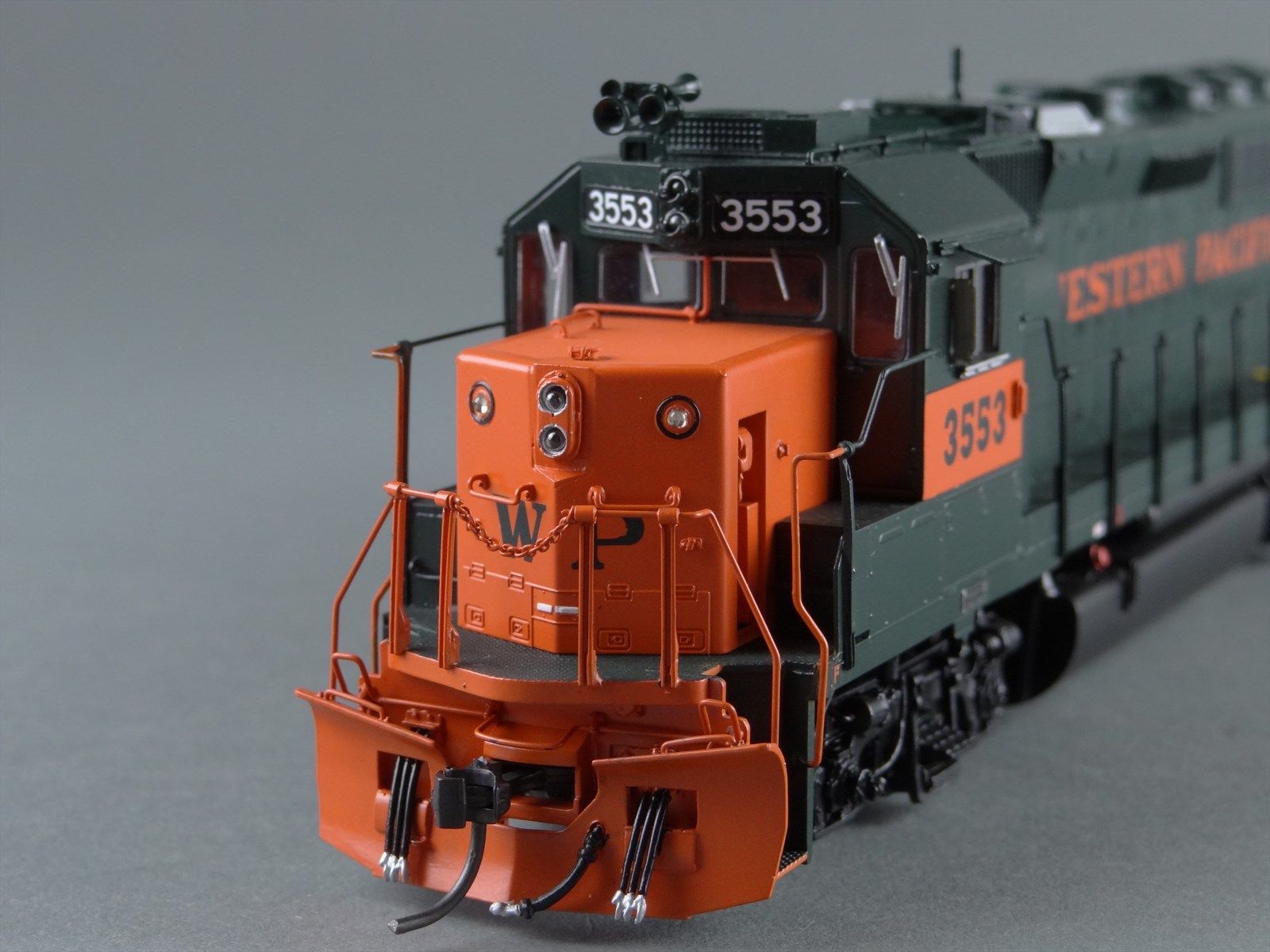 HO Brass Model Train - OMI Overland Ajin WP Western Pacific EMD GP40-2 ...